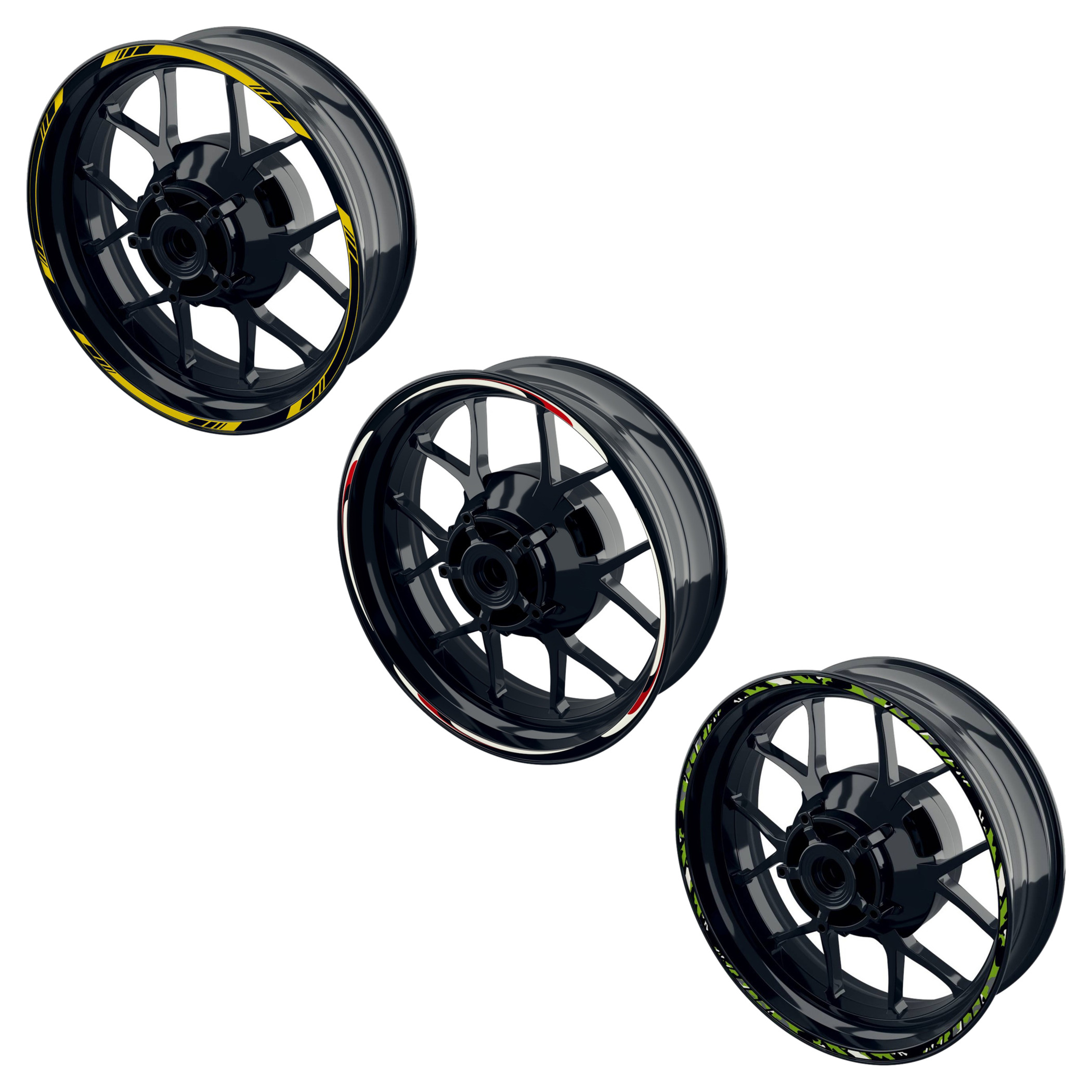 ONE-WHEEL Wheel Edge Strips Premium - 17'' Rims