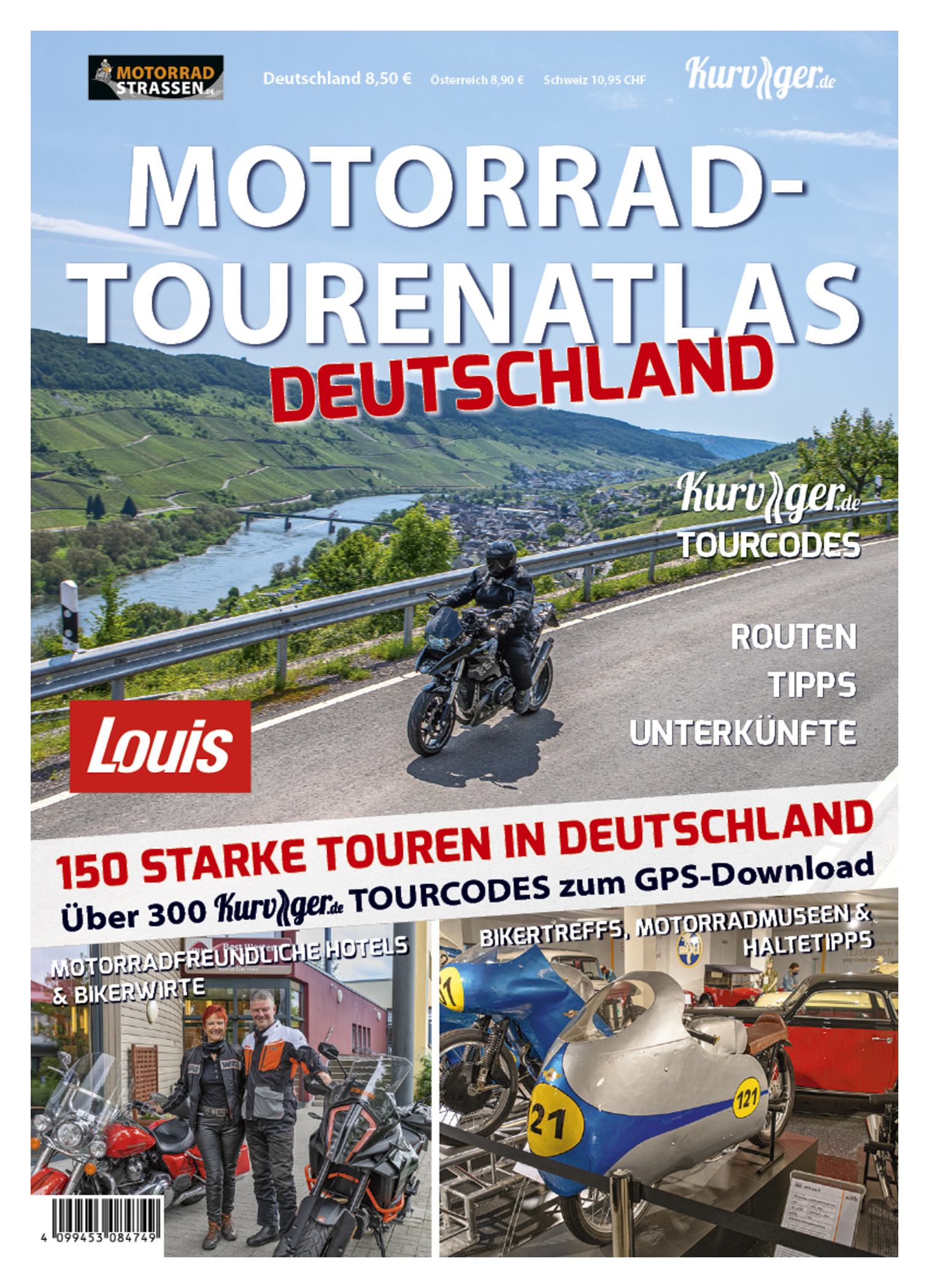 Louis Tourenatlas Deutschland günstig | Louis 🏍️