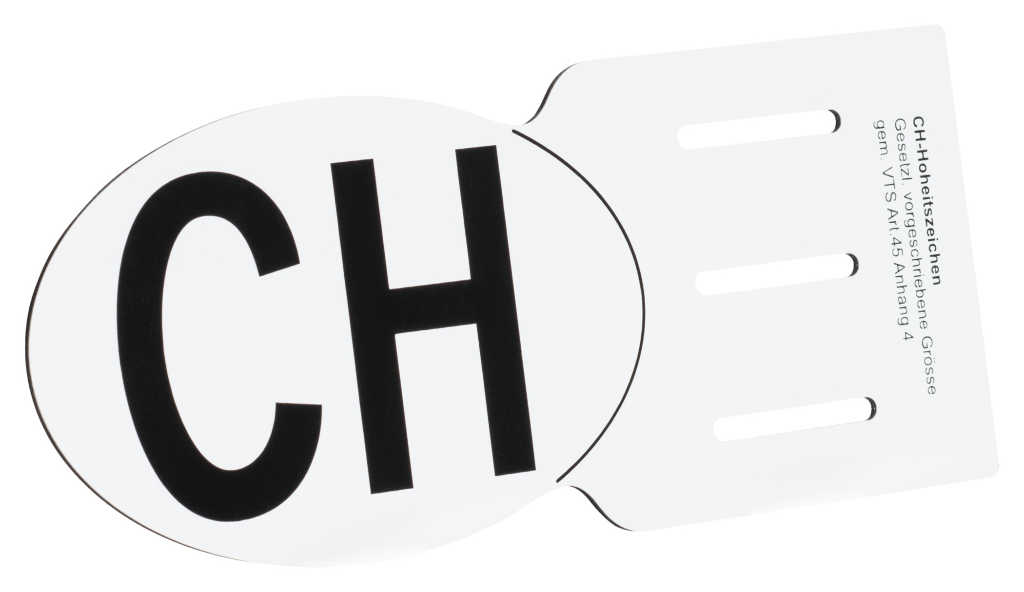 CH-Schild für Kennzeichenhalter günstig | Louis 🏍️