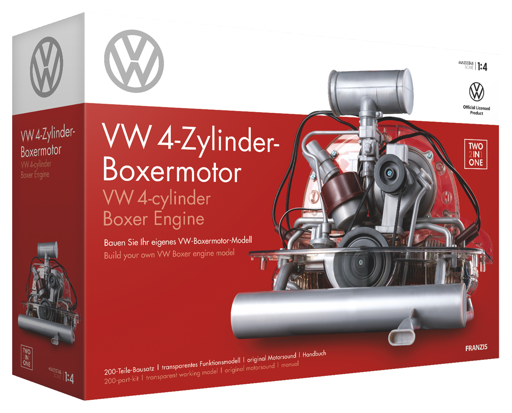 Franzis VW Boxermotor 4-Zylinder günstig | Louis 🏍️