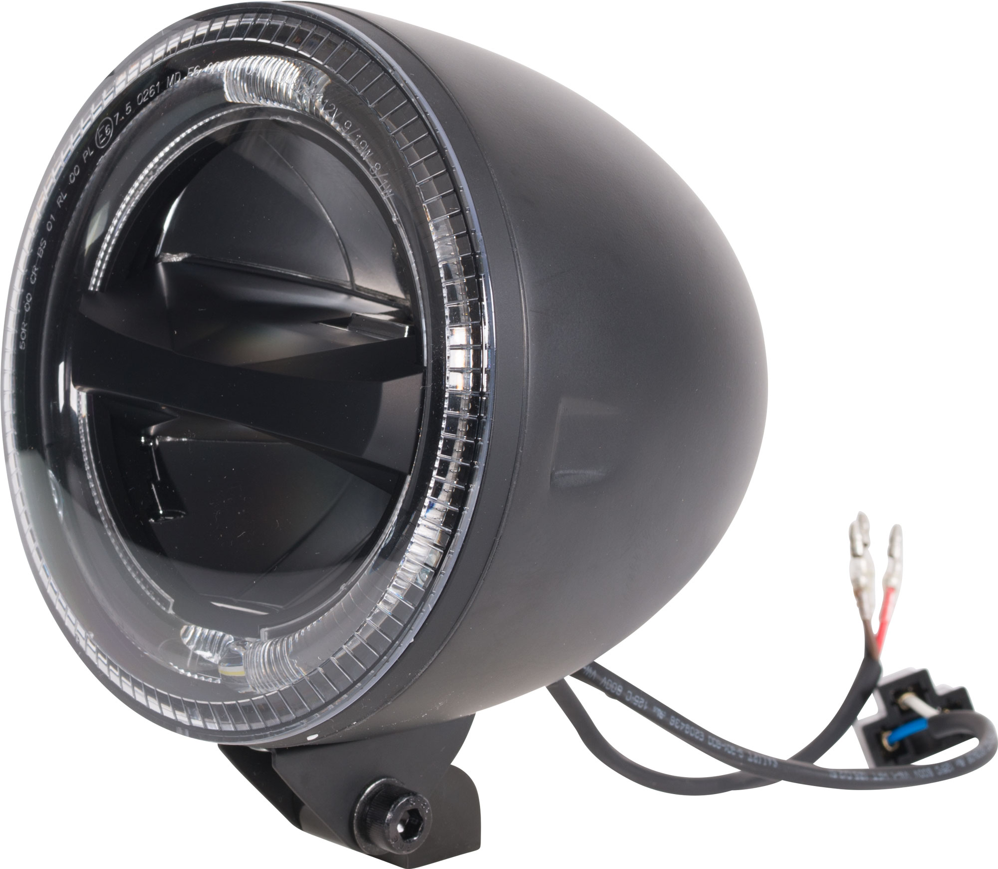 Highsider Led Headlight Circle low-cost | Louis 🏍️