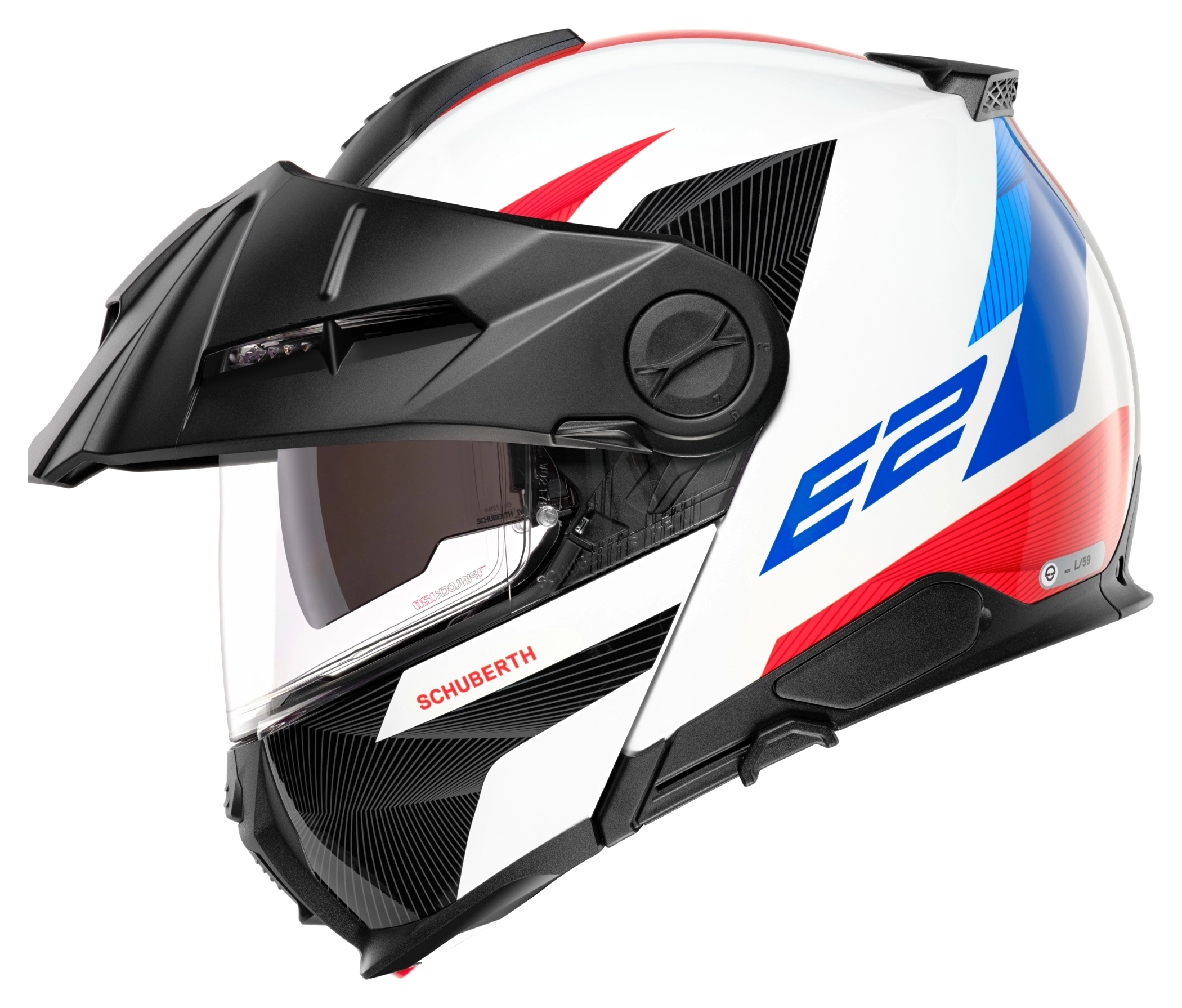 Schuberth Schuberth E2 Defender White Klapphelm