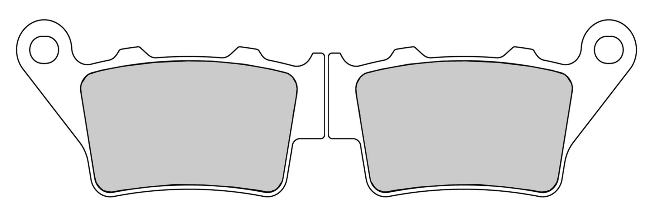 Ferodo Ferodo remvoeringen Organisch/sintermetaal/platinum