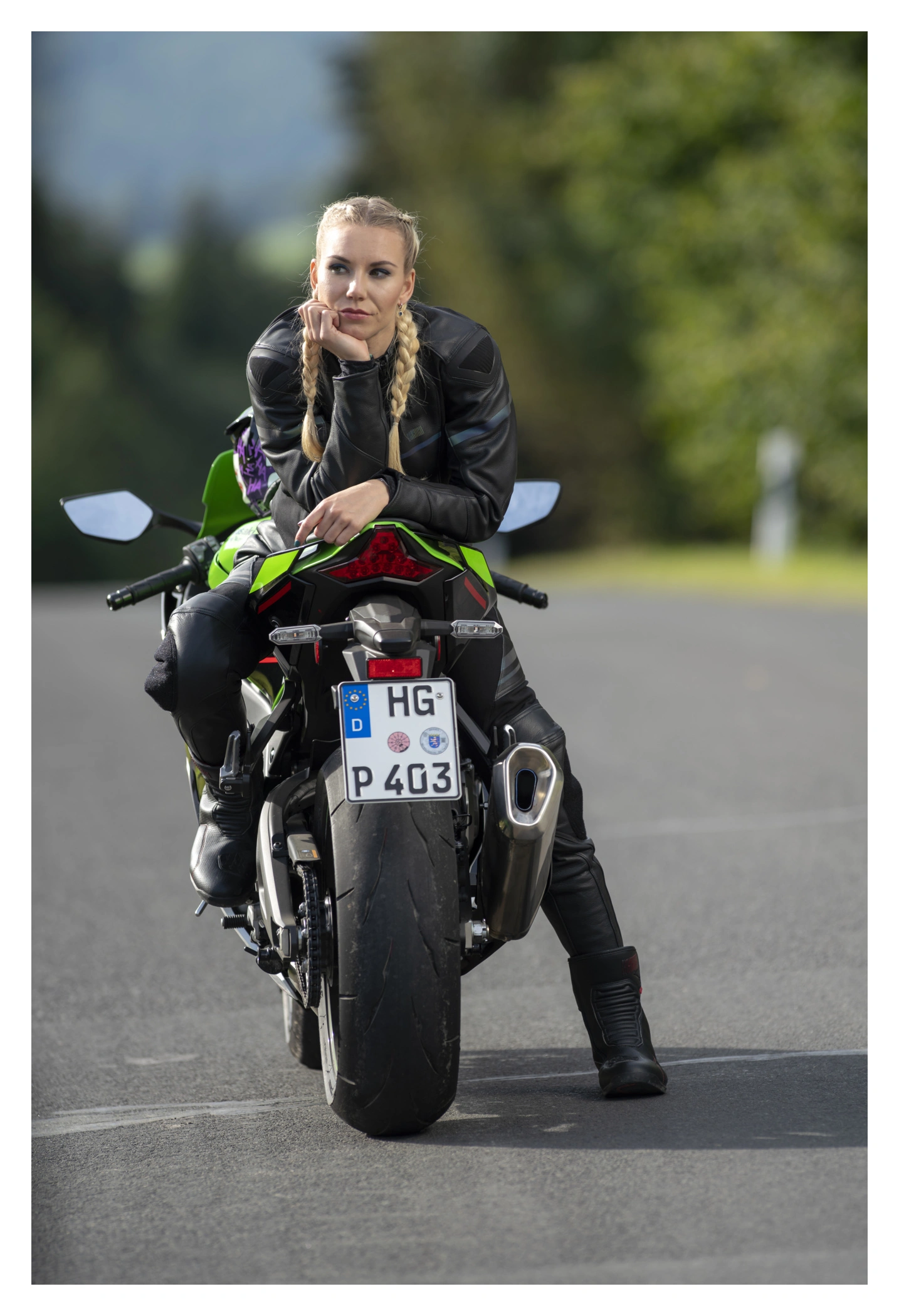 Rekurv Rekurv C-21.01 Damen Lederkombijacke