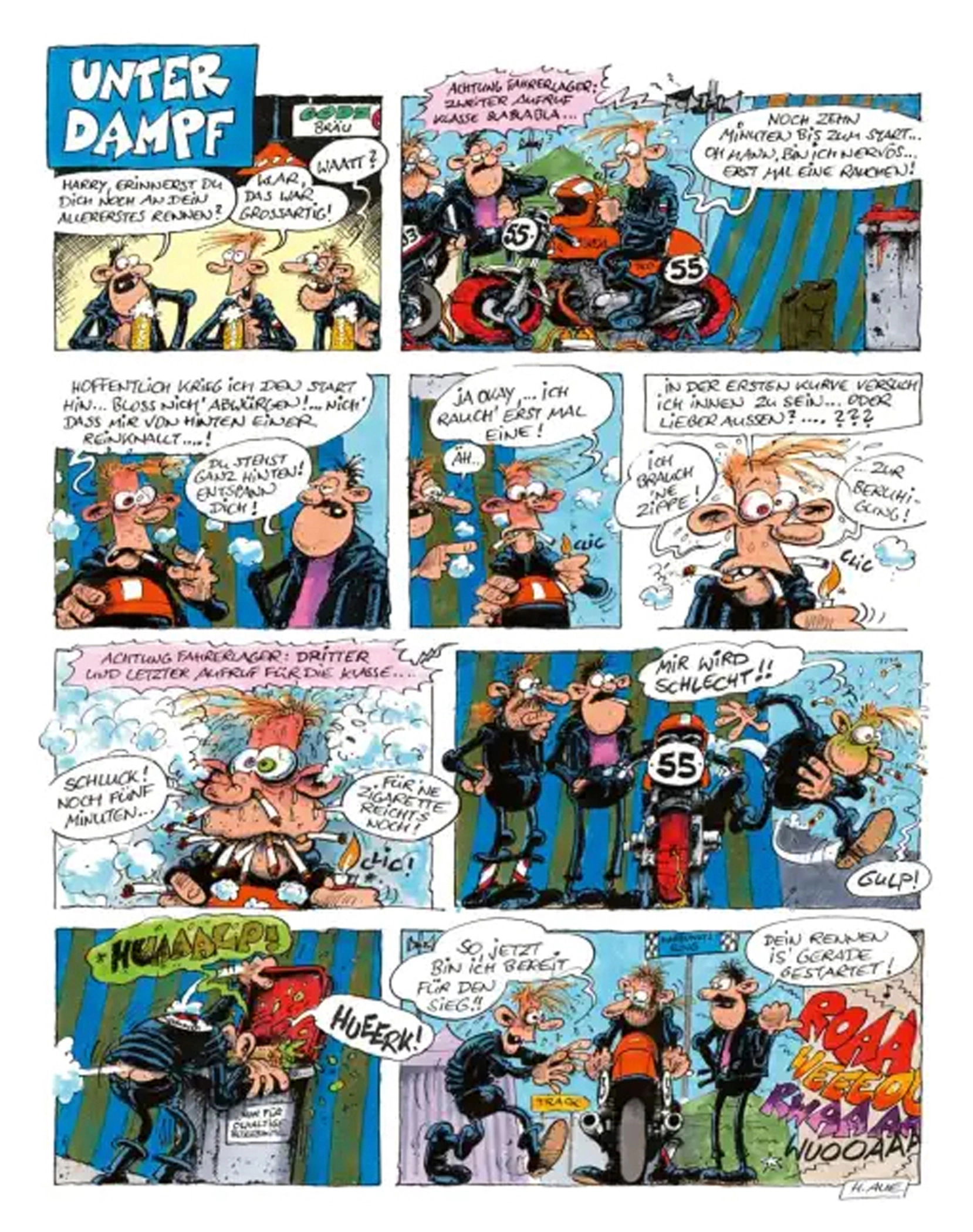 Motomania MOTOMANIA COMIC BAND 16 *MUT ZUR LÜCKE* 56 SEITEN
