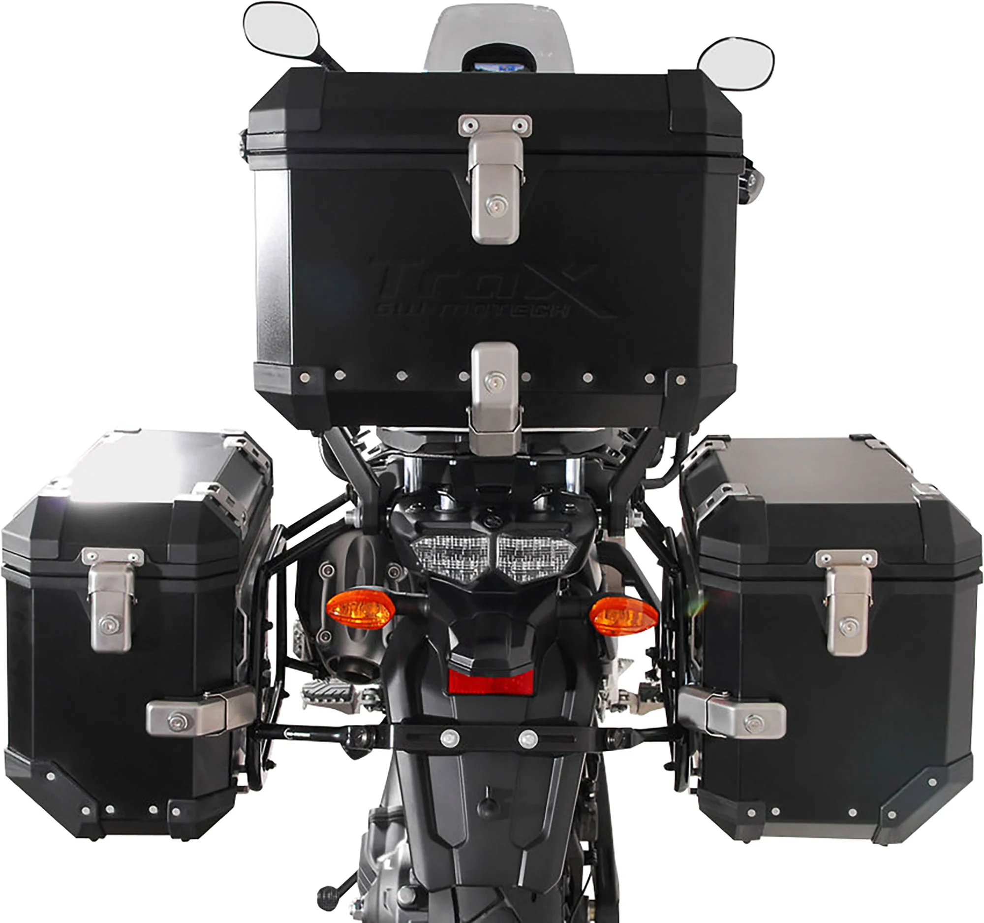 SW-Motech SW-MOTECH set Adventure Sistema di valigie TRAX, argento