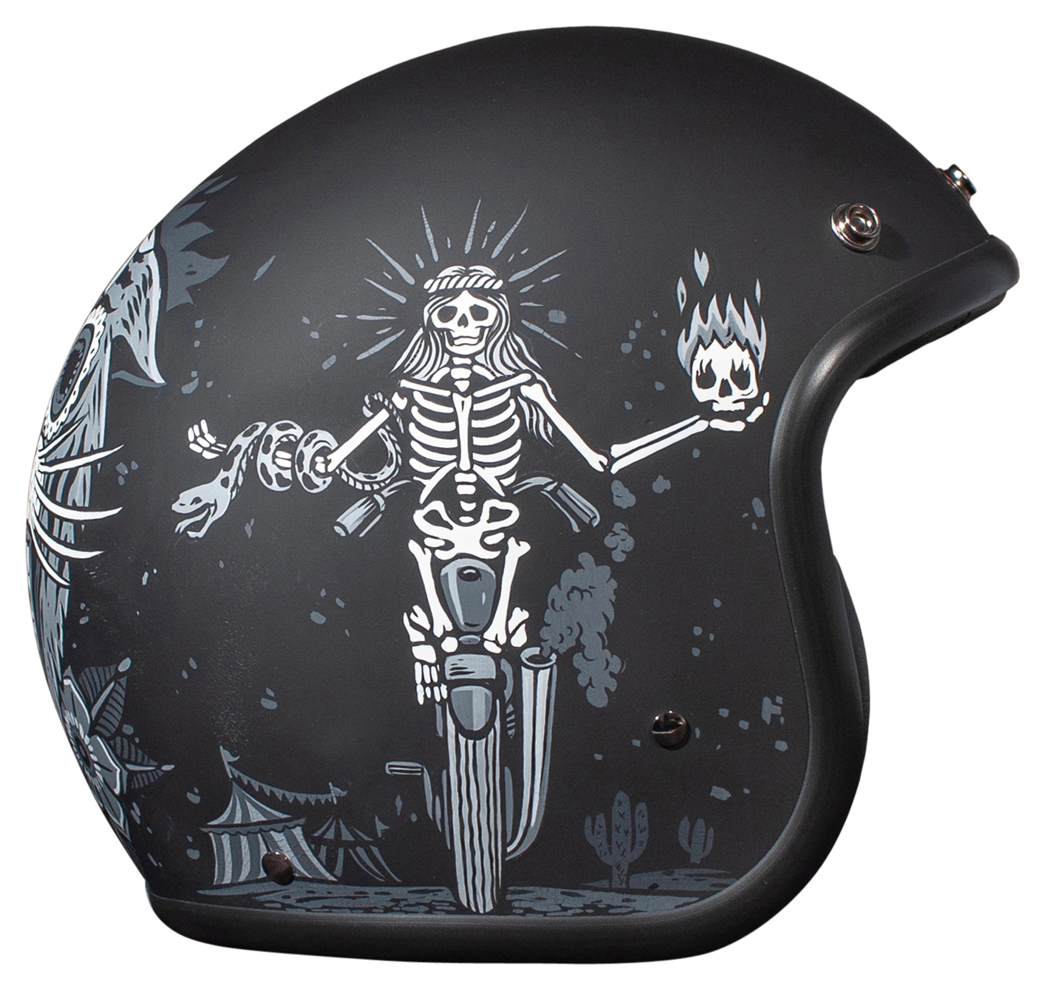 DMD DMD Retro Ghost Rider Jethelm günstig | Louis 🏍️