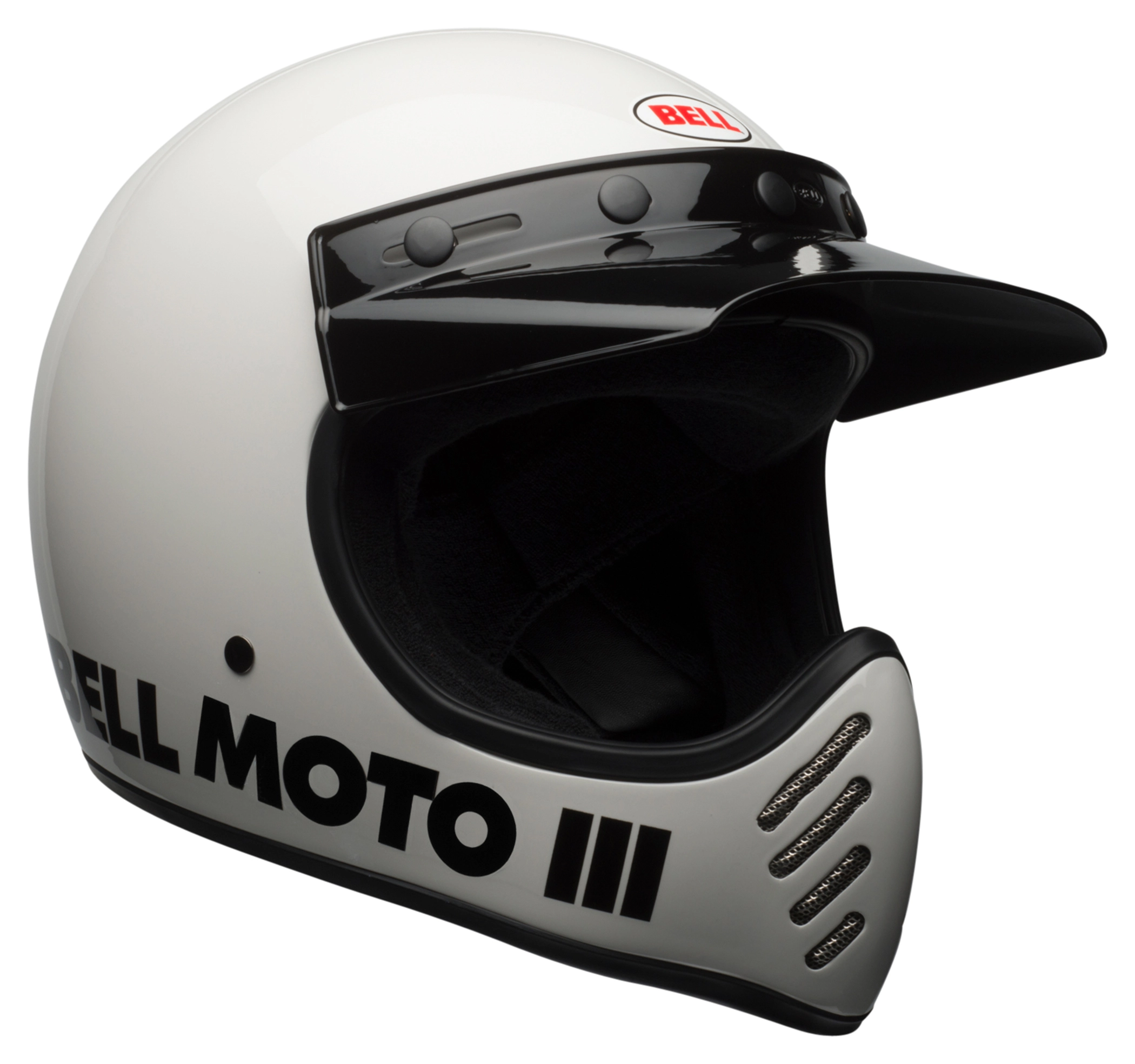 Bell Bell Moto-3 Classic White Crosshelm günstig | Louis 🏍️