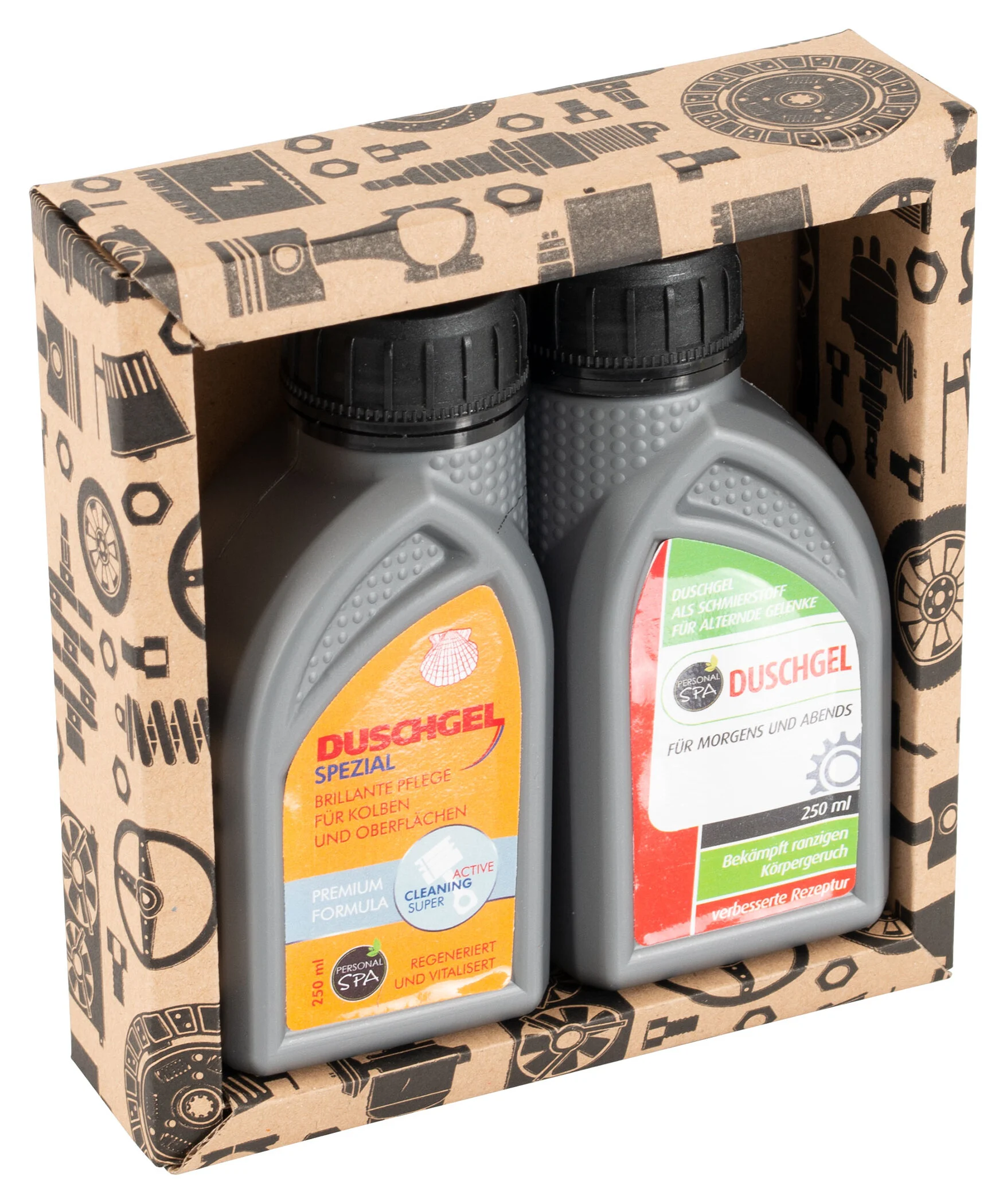 MOTOR OIL SHOWER GEL DOUBLEPACK, 2X 250ML