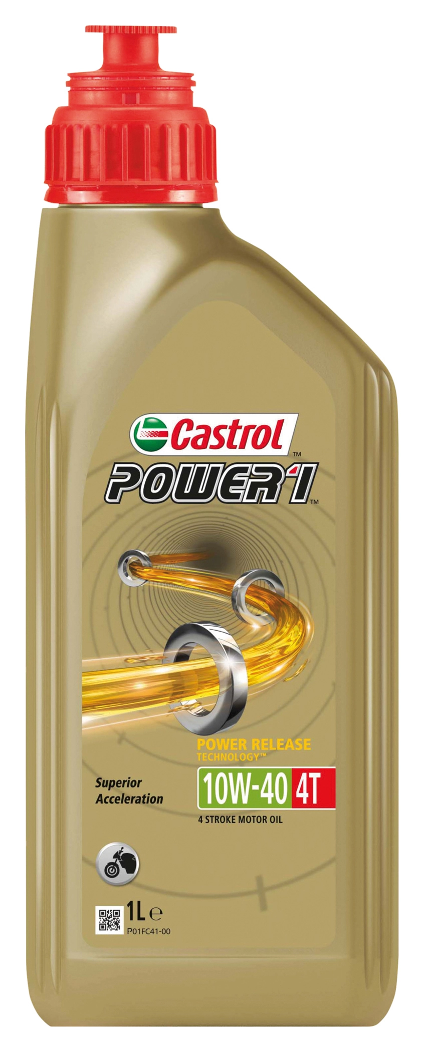Castrol CAS E.OIL POW 1 4T 10W-40 low-cost | Louis 🏍️