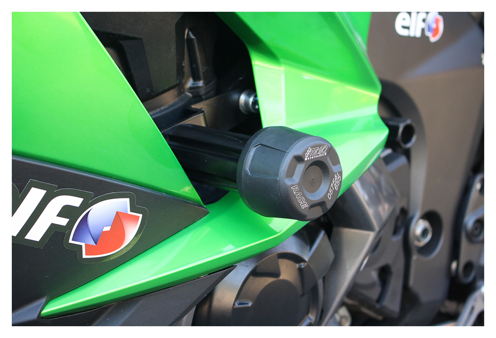 GSG Mototechnik GSG CRASH PAD SET DUO, KIT BLACK