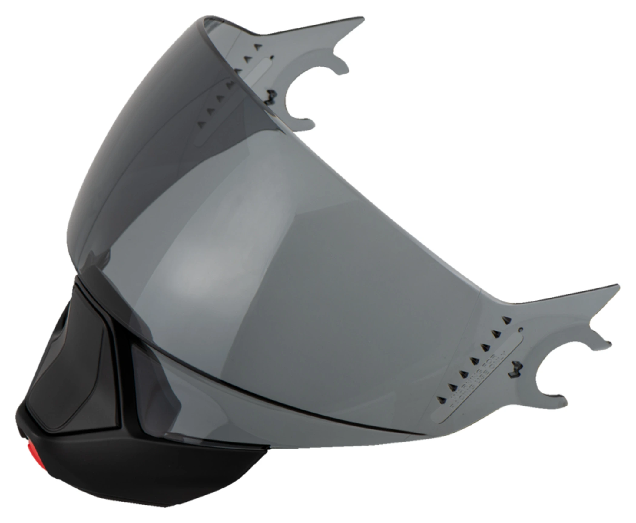 Shark VISOR SHARK EVOJET INCL. CHIN BAR MT.BLK.DARK SMO