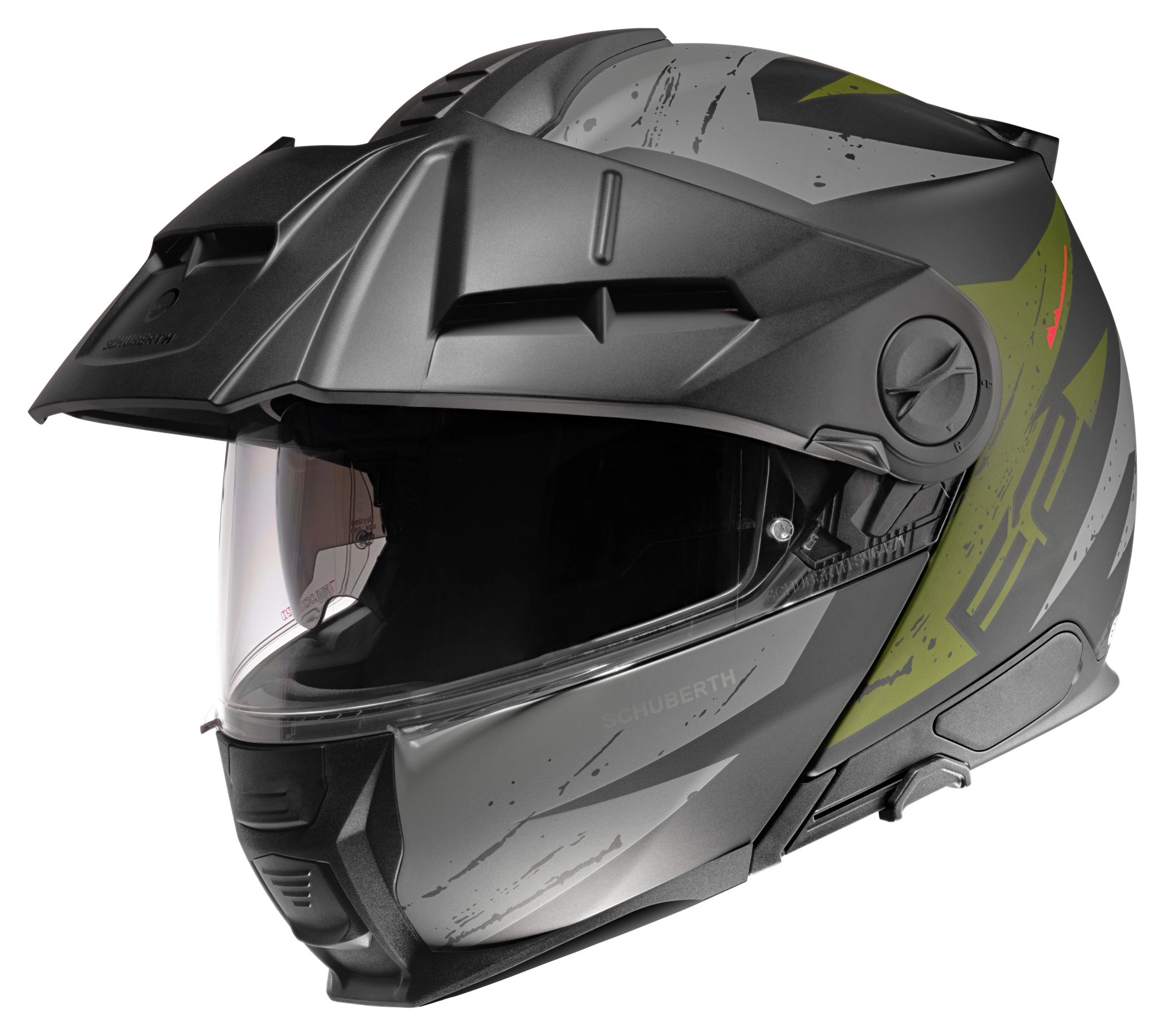 Schuberth SCHUBERTH E2 EXPLORER GREEN casque modulable