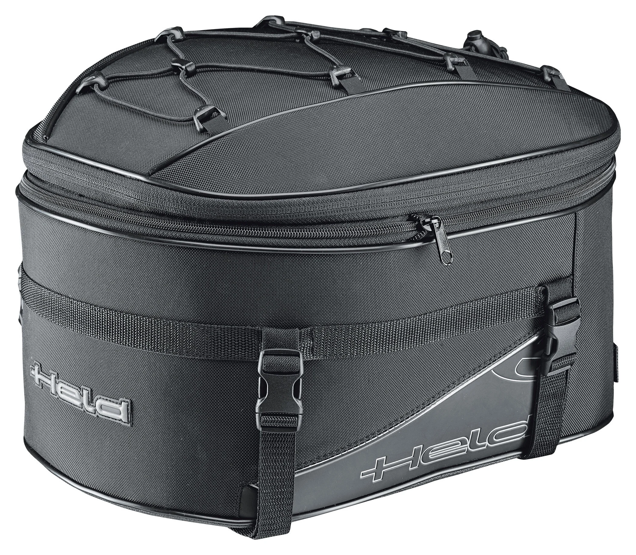 Held Held Iconic GT Tail Bag with belt system LEATHER BELT BLACK