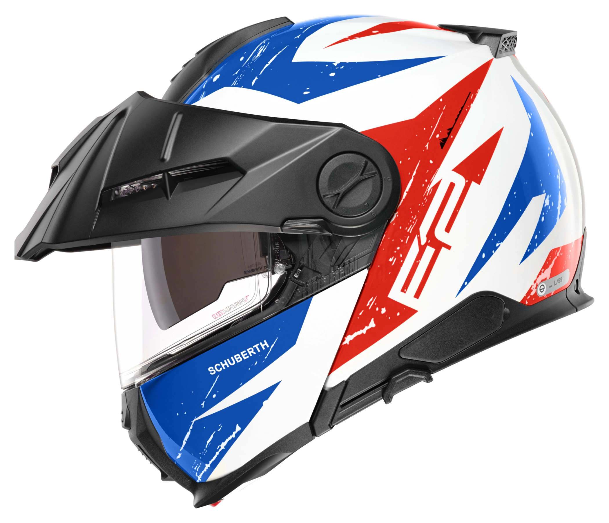 Schuberth SCHUBERTH E2 EXPLORER BLUE casco modulare