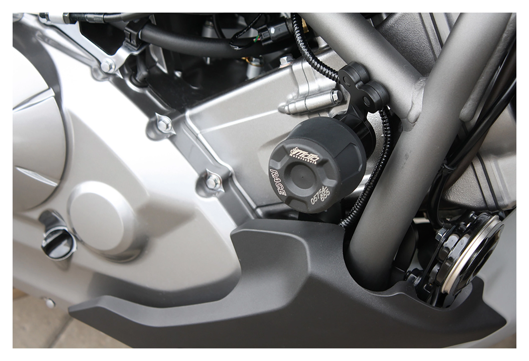 GSG Mototechnik GSG CRASH PAD SET DUO, KIT BLACK