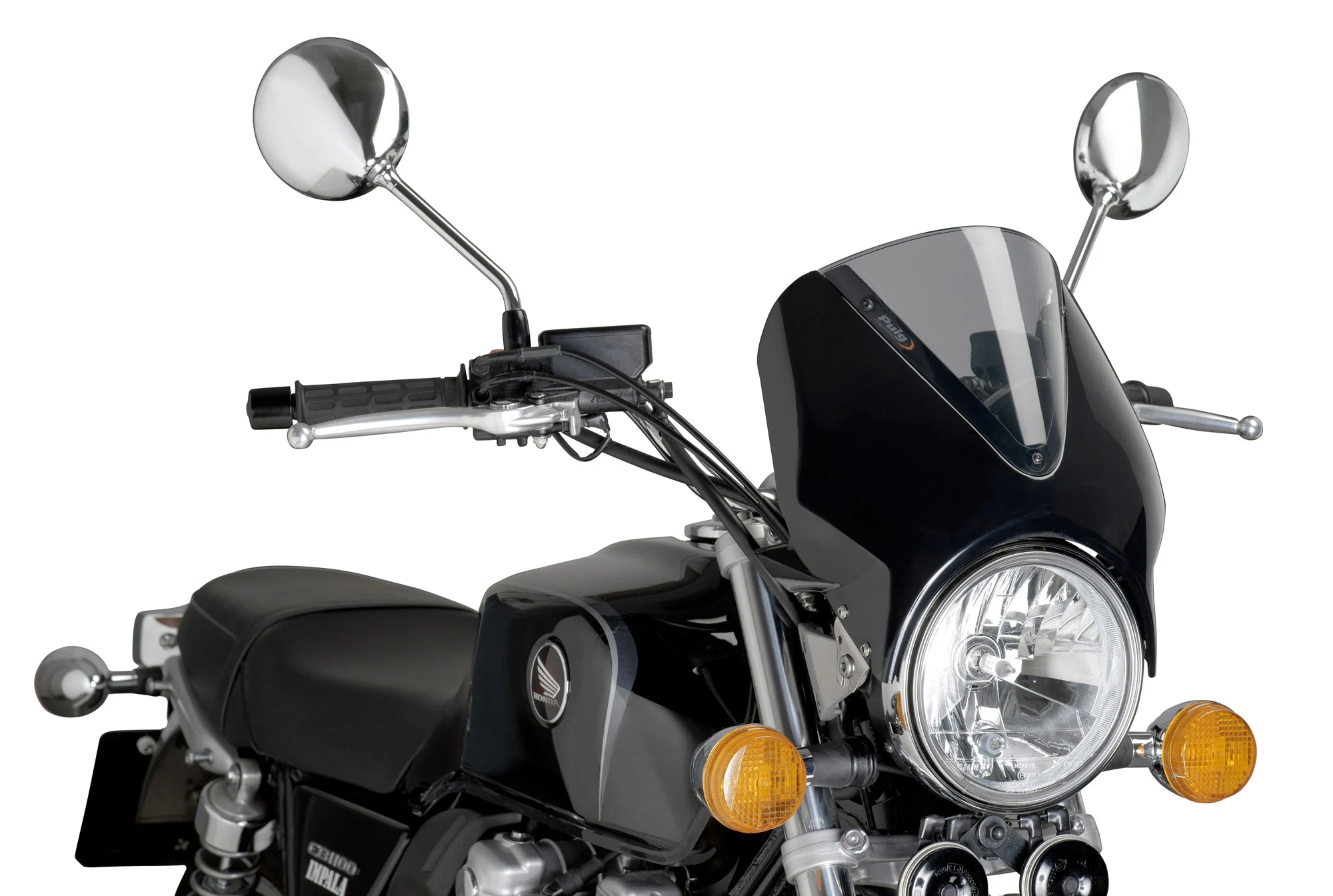 Puig COCKPITKUIPWERK CS14 ZW.,M. GETINTE RUIT