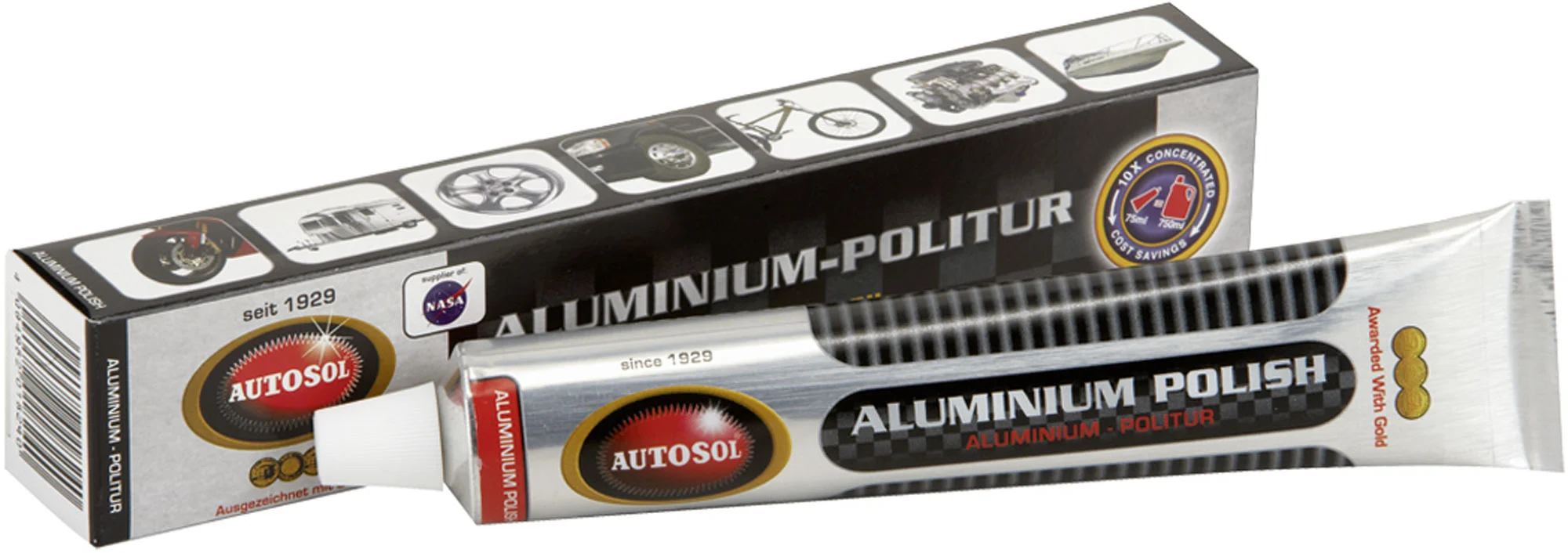 Autosol AUTOSOL ALUMINUM POLISH CONTENT: 75 ML TUBE