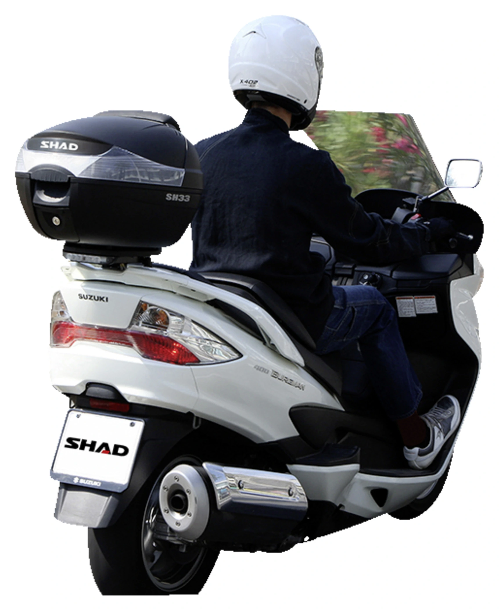 Shad SHAD SH33 TOP BOX BLACK, SOLD INDIVIDUALLY