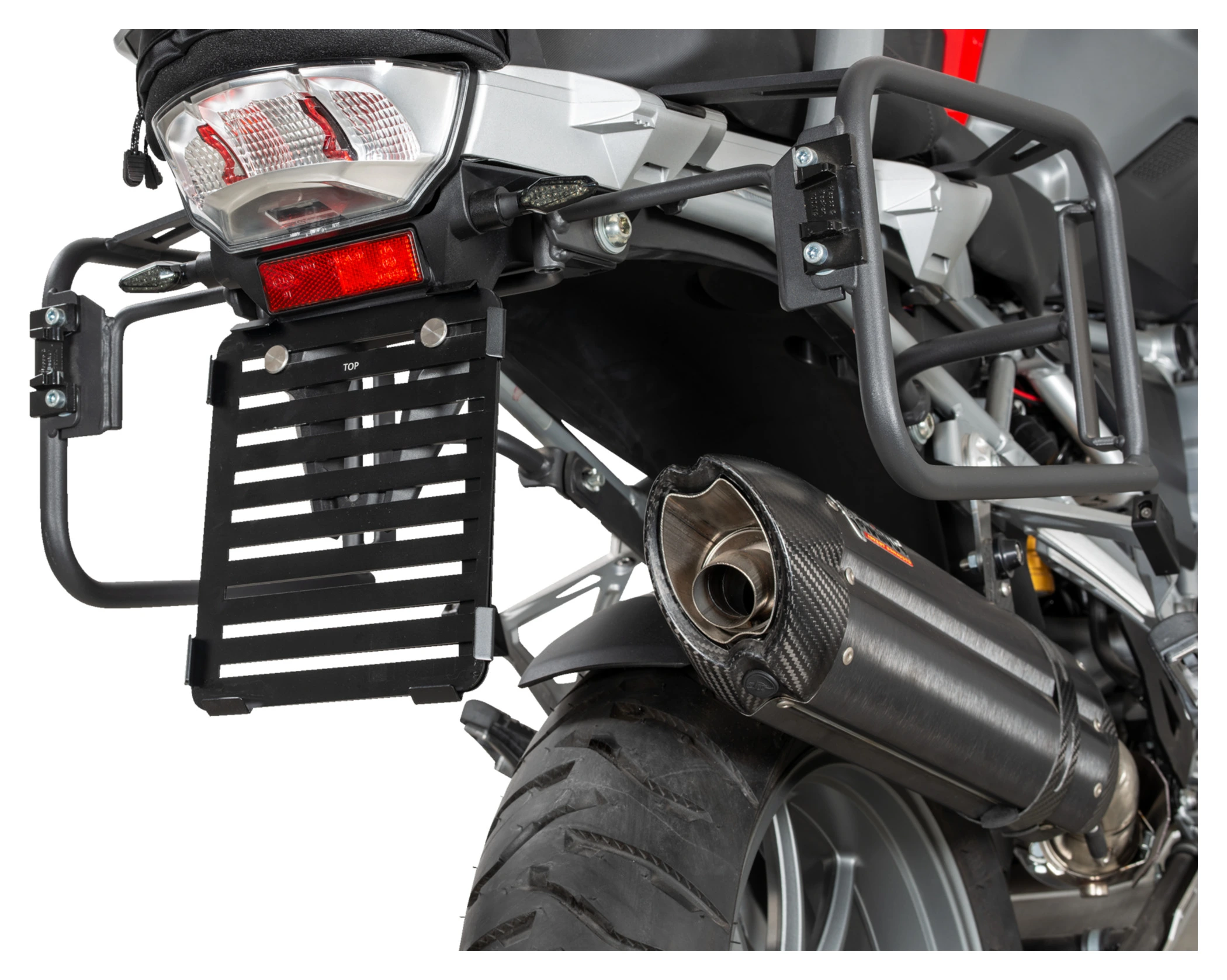 Louis Parts LOUIS KENNZEICHENRAHMEN DE, VERSTELLBAR, SCHWARZ