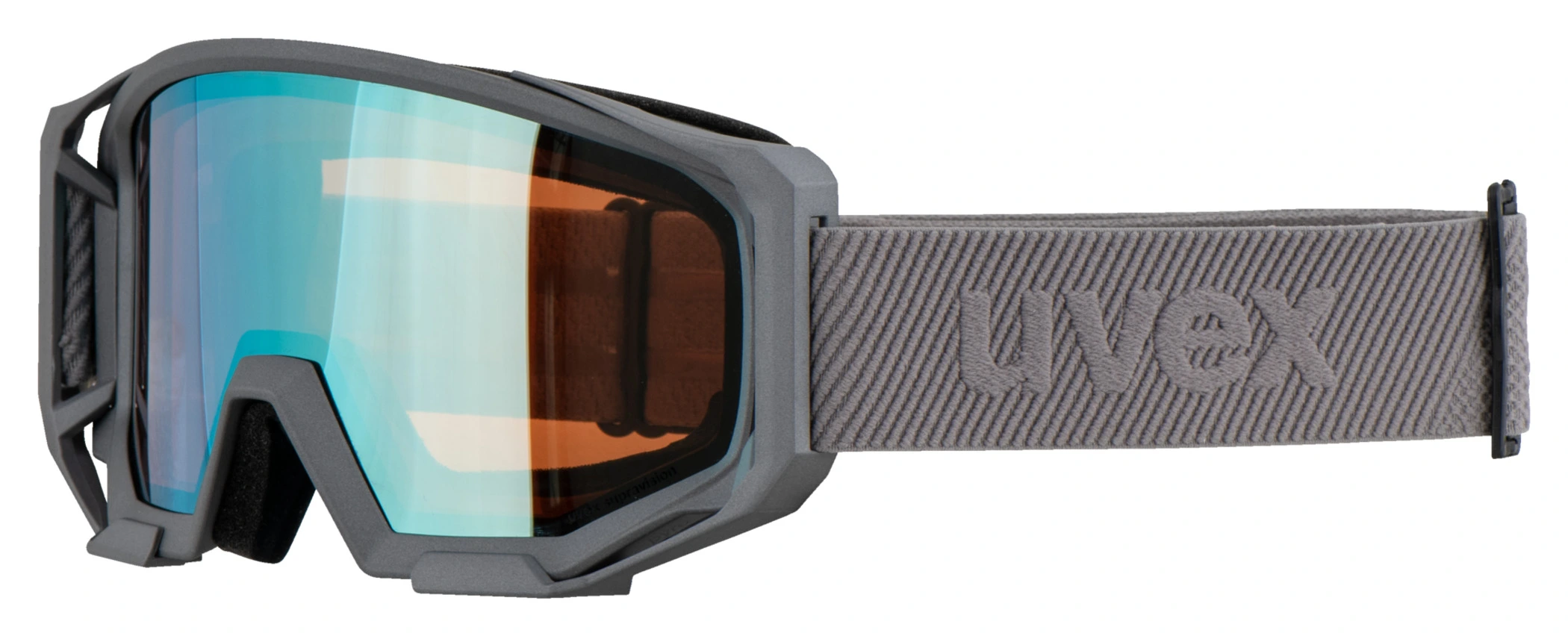 Uvex UVEX PYRO FM MX-GOGGLE RHINO DL/BLAU/KLAR