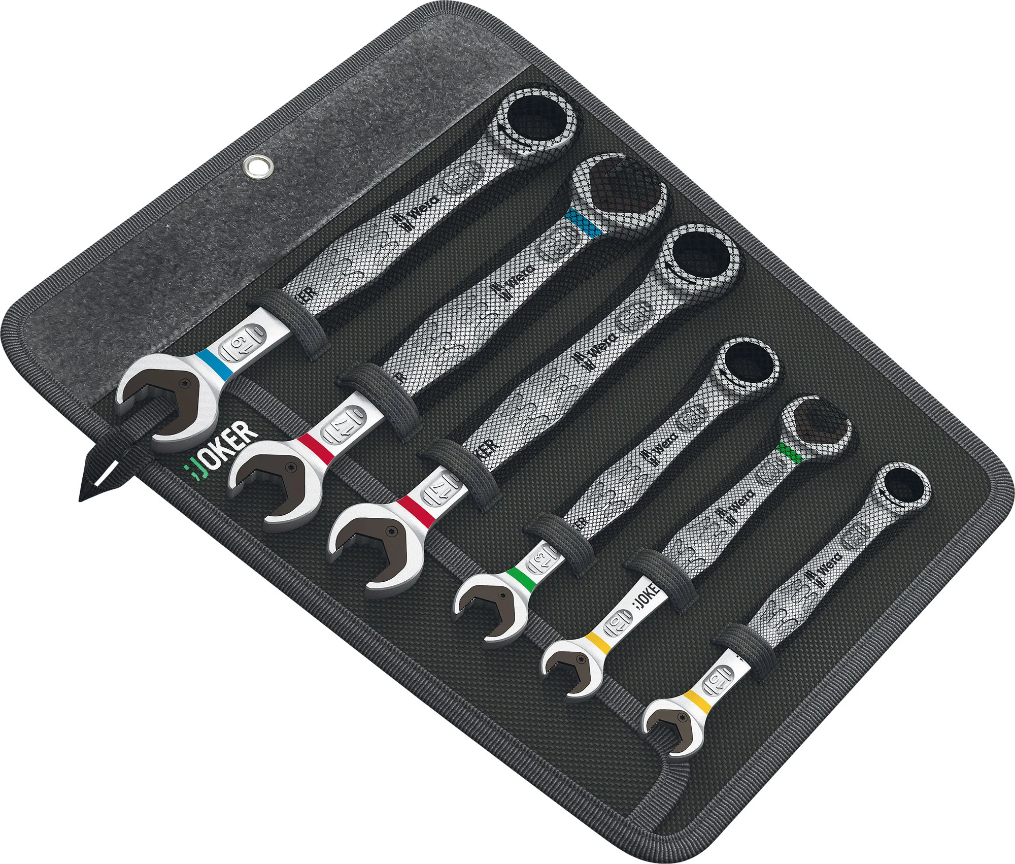 Wera WERA JOKER COMBINATION RATCHETING WRENCHES 6-PC.