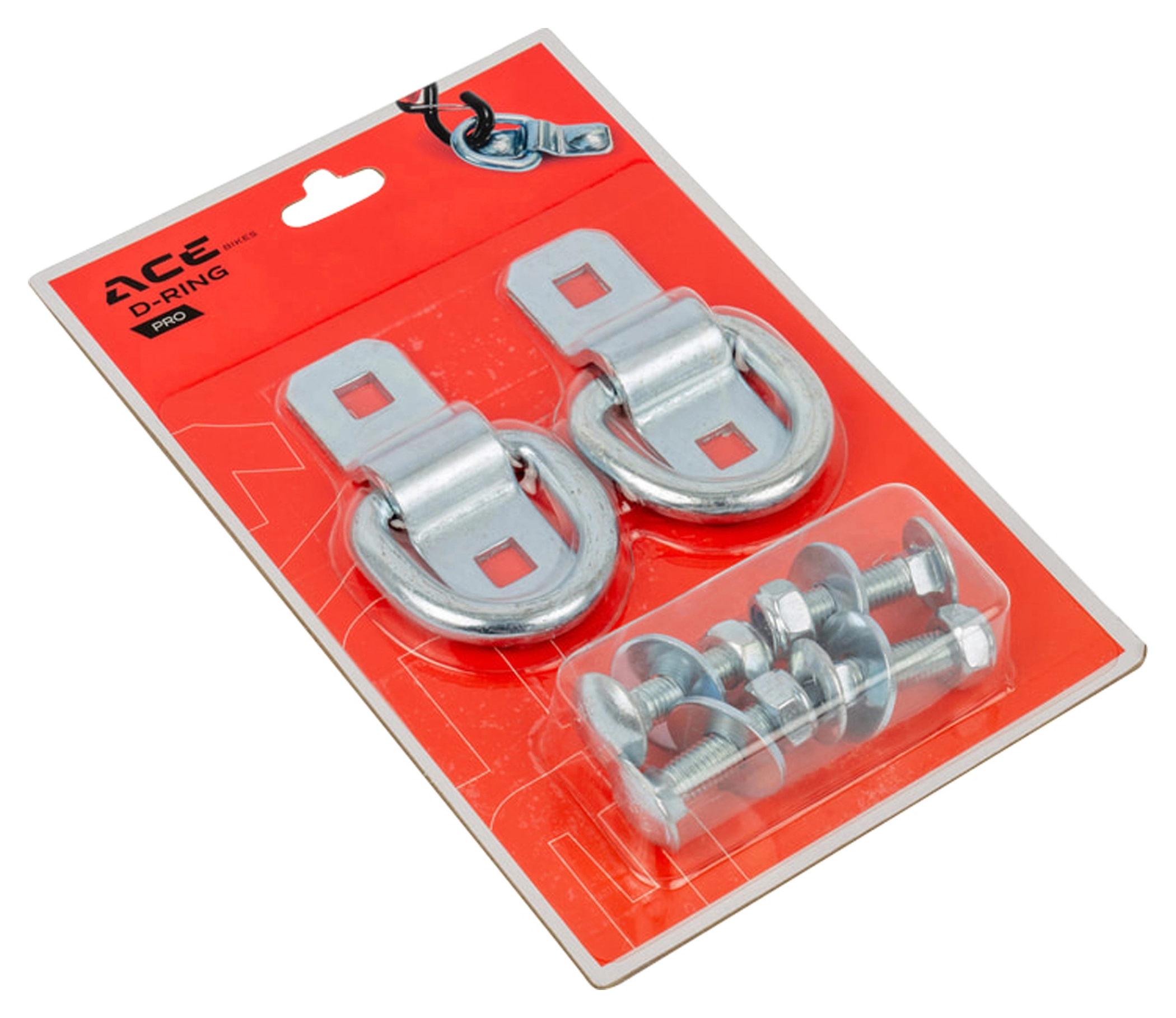 Acebikes ACEBIKES D-RING PRO LASHING HOOKS, 2 PIECES