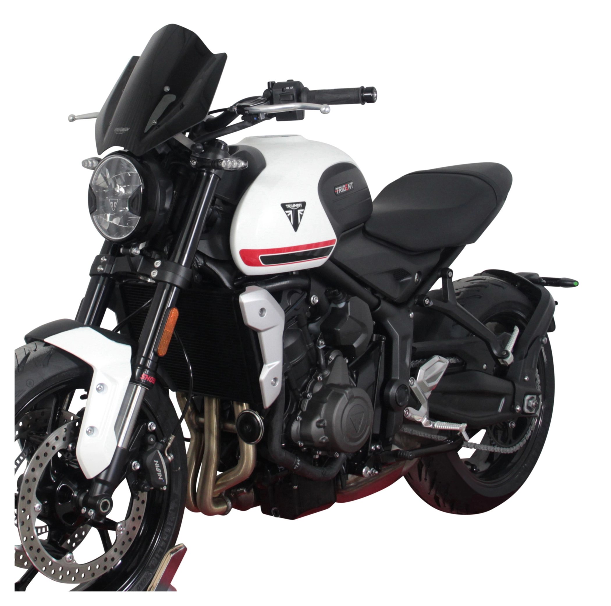 MRA MRA sportskærm, sort med holdesæt og TGK