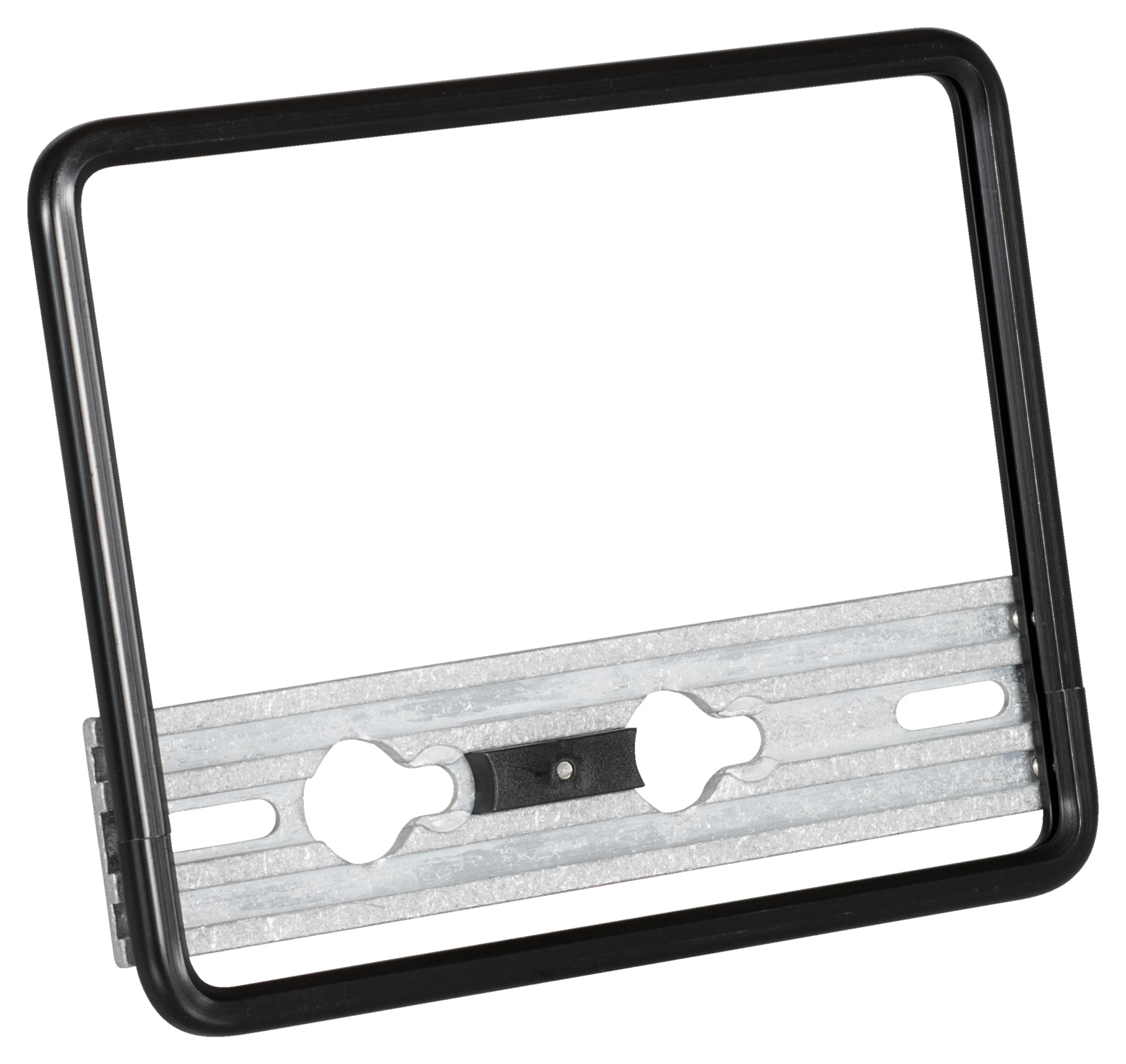 Cadre plaq. immat. fix. rapide 18x14 cm Chrome ou noir
