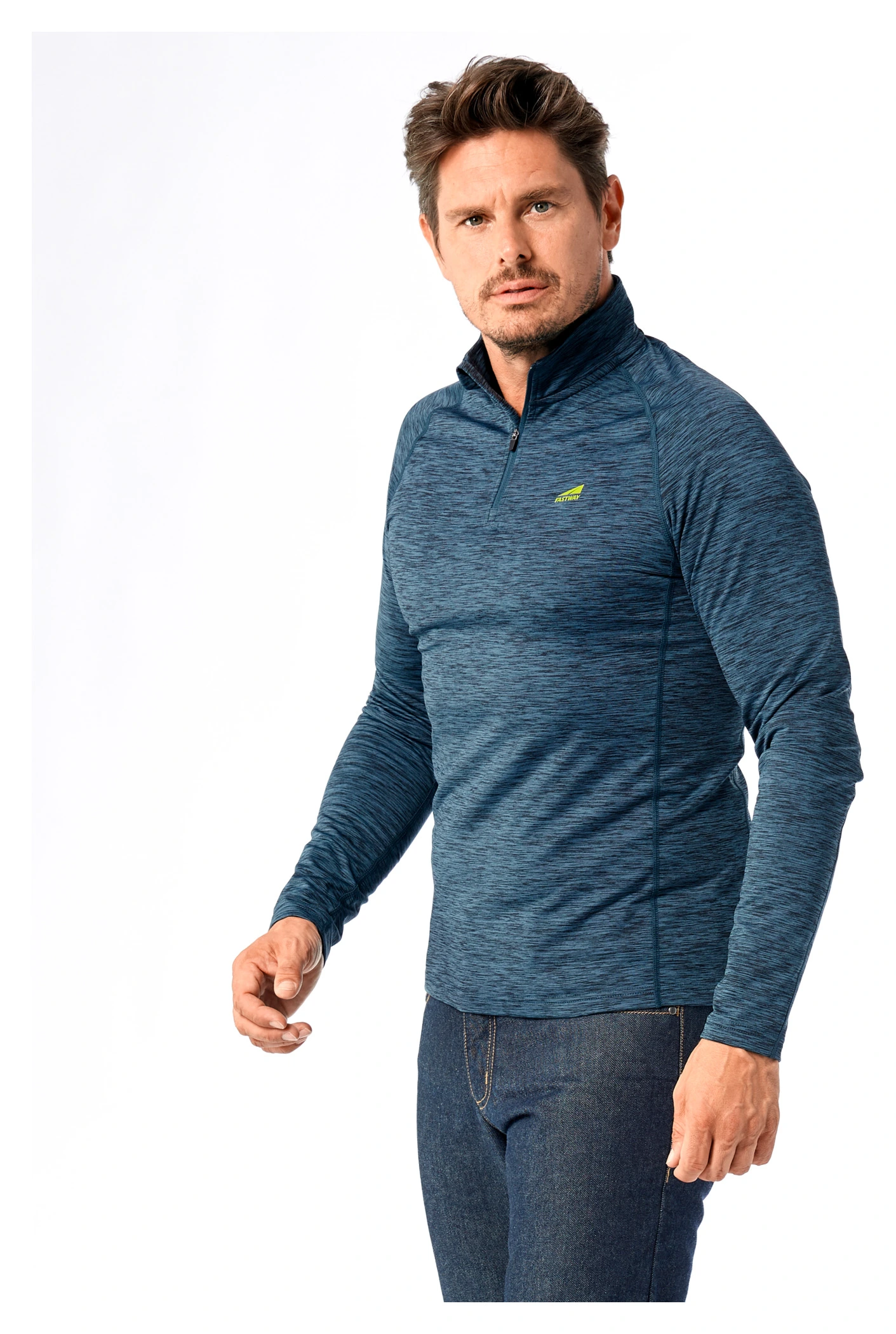 Fastway FASTWAY 2ND LAYER UNI 203 zip shirt