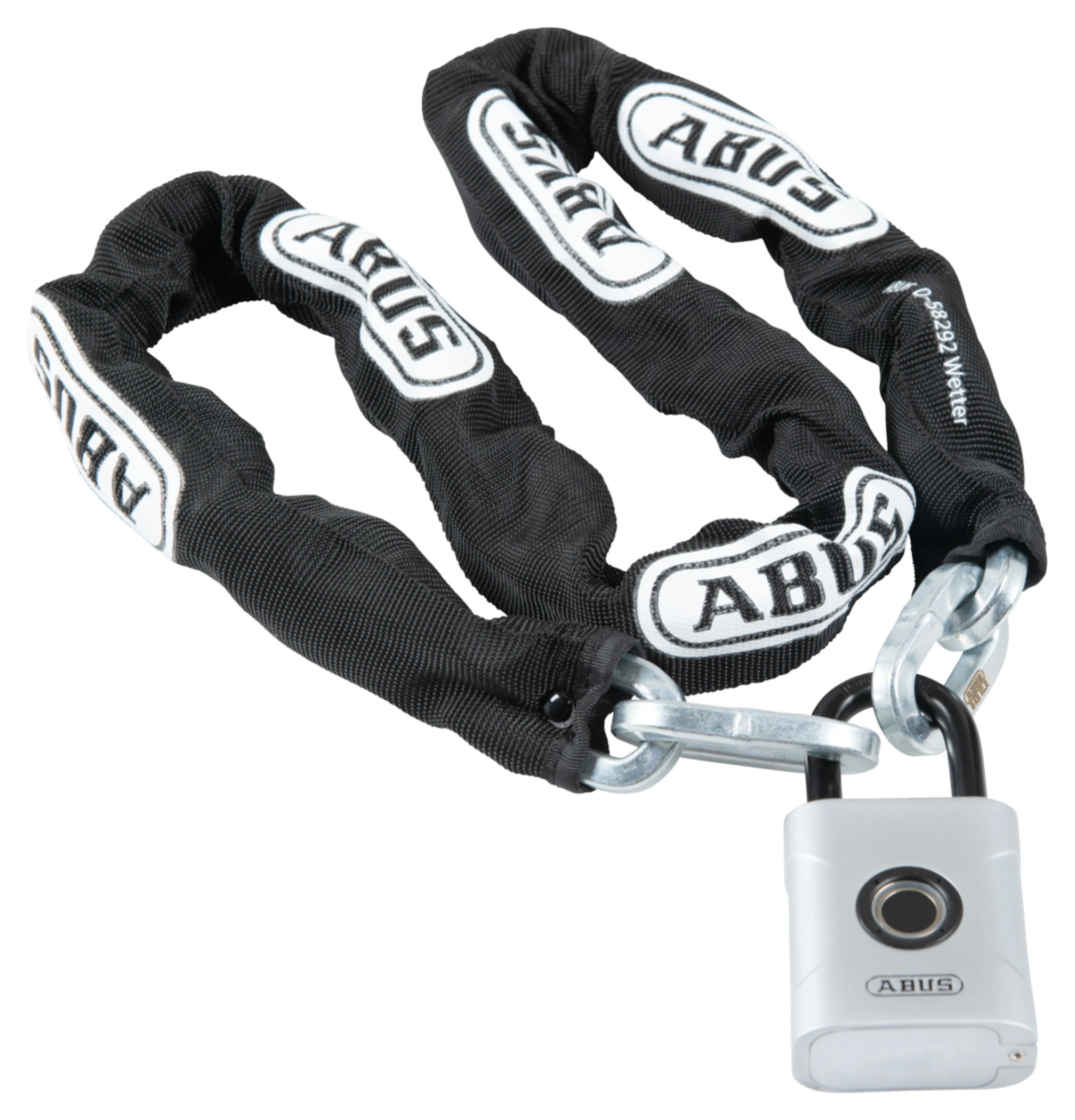 Abus ABUS TOUCH +110CM KETTING FINGERPRINT SLOT COMBI