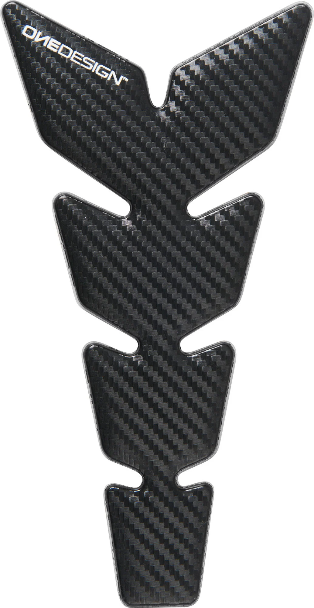 One Design TANK PAD SOFT TOUCH CARBON LOOK, BLACK, 1 PC