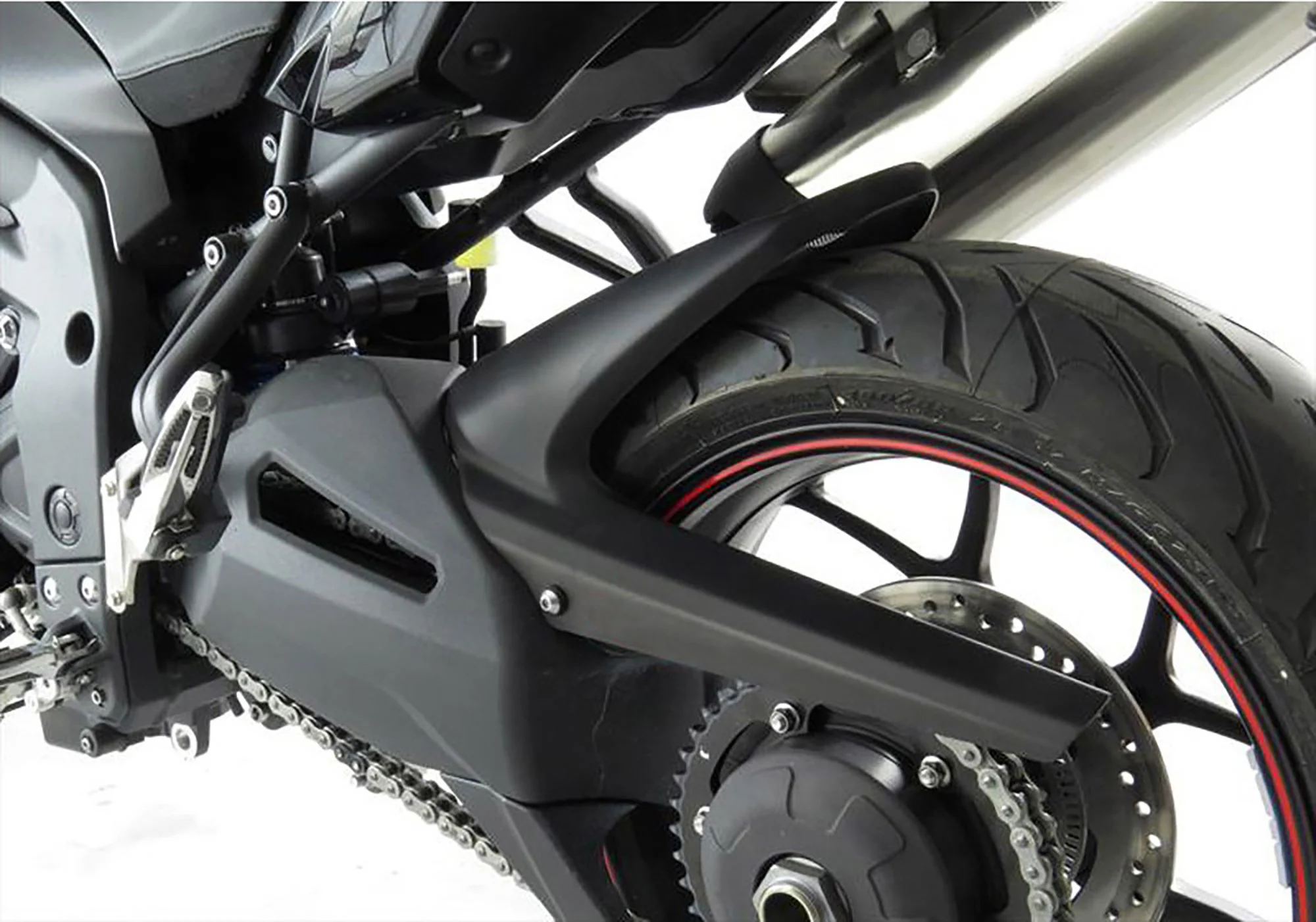 Bodystyle Bodystyle parafango post. nero opaco, con ABE