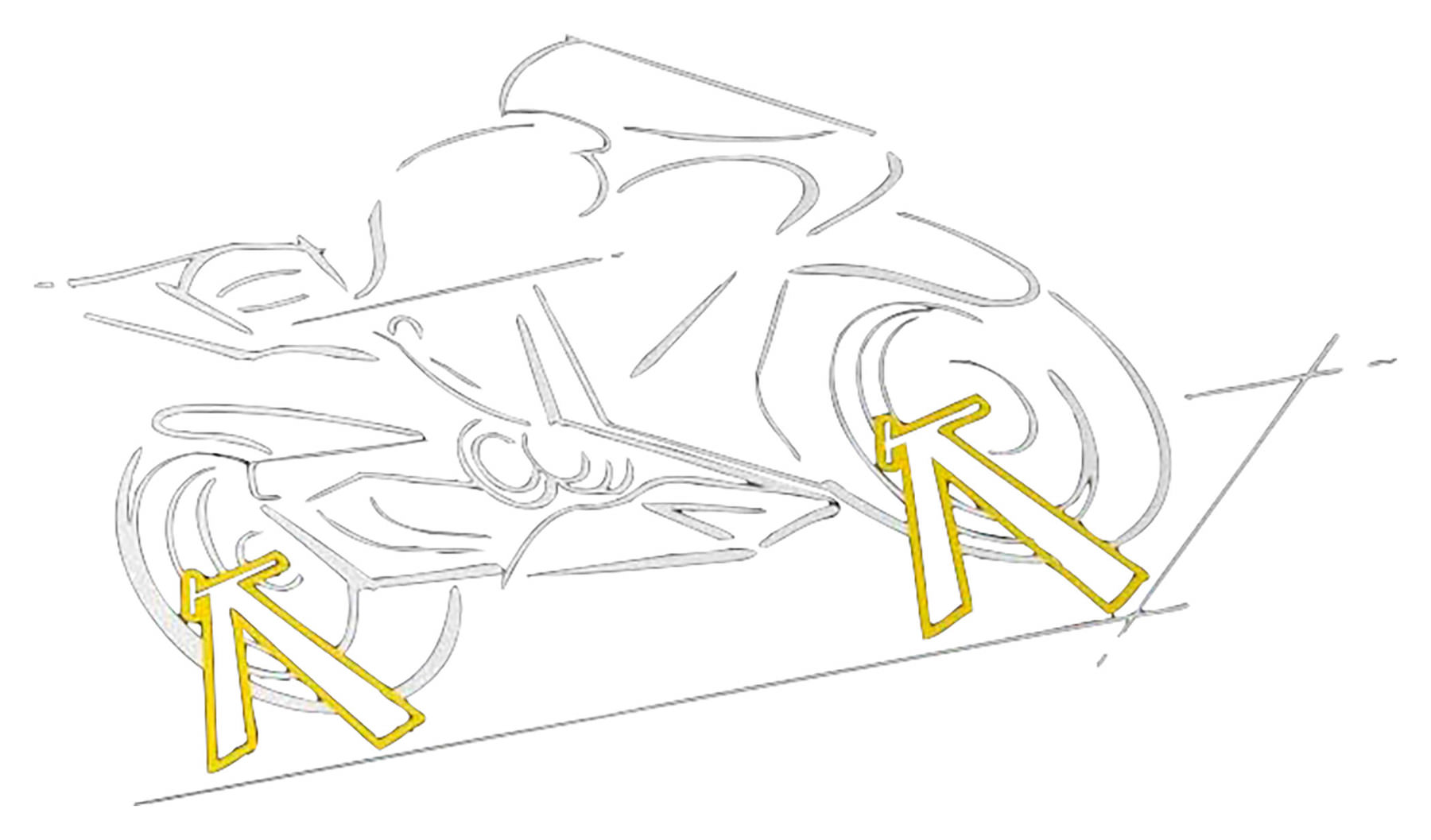 AXfix AXfix transport fastening systems for motorcycles with hollow axles