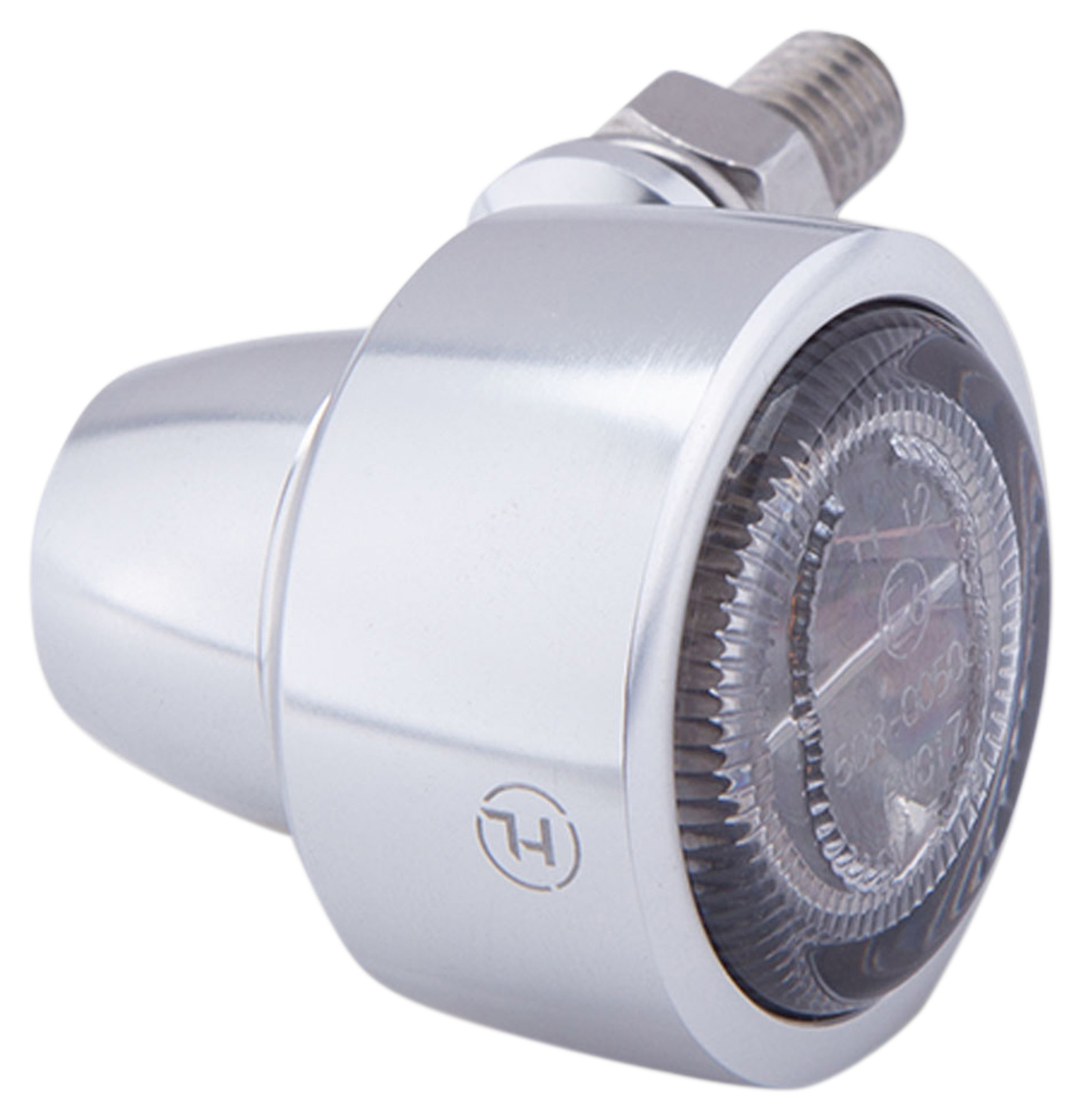 Highsider LED-Blinker CLASSIC-X1 in schwarz oder silbern, Paar