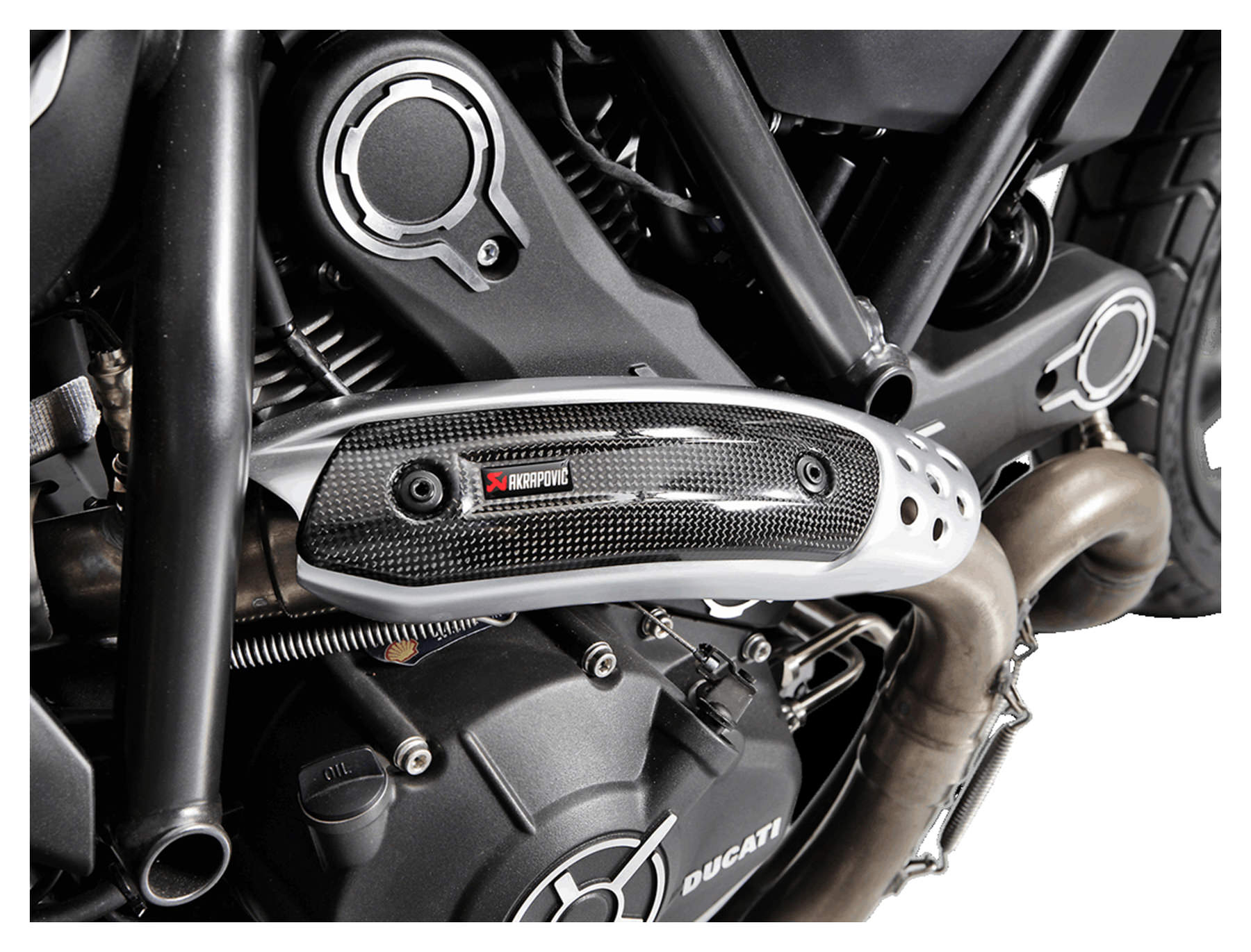 Akrapovic AKRAPOVIC HEAT SHIELD CARBON COVER