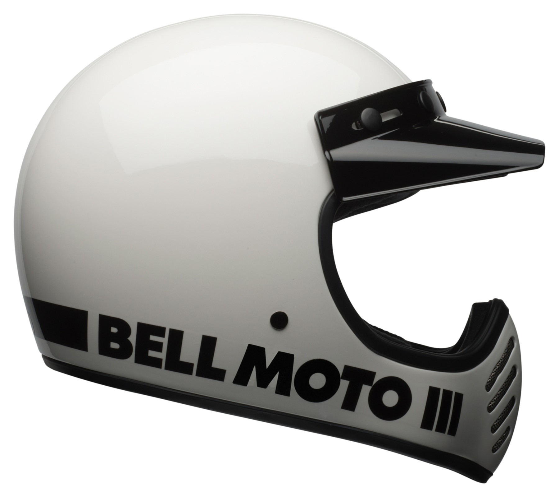 Bell Bell Moto-3 Classic White Crosshelm günstig | Louis 🏍️