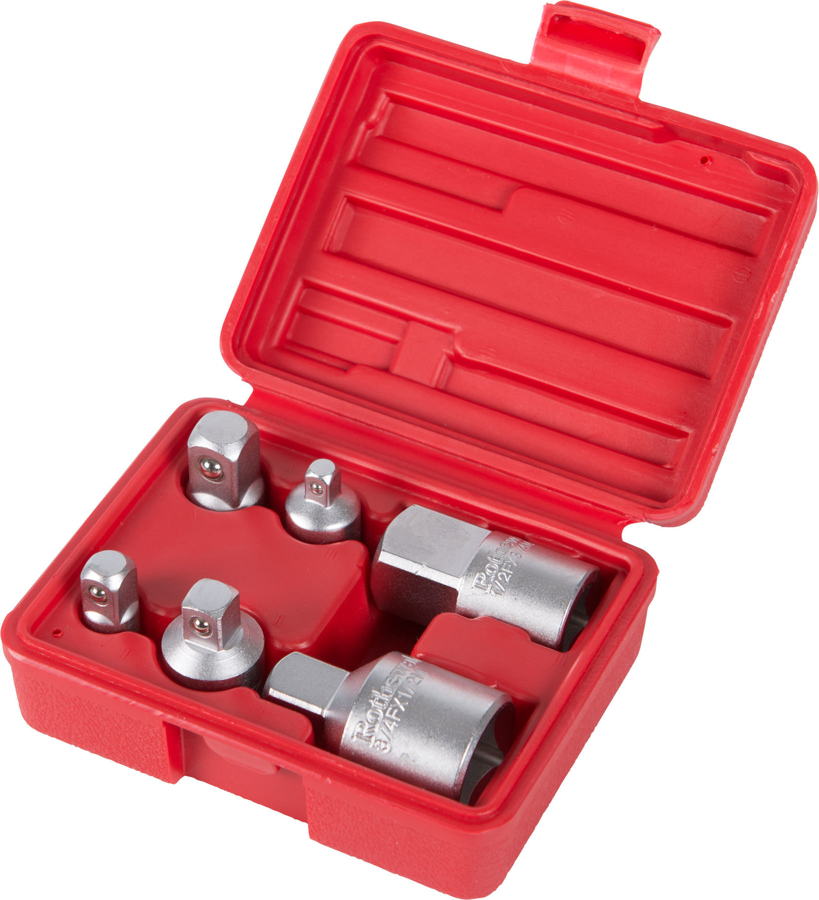 Rothewald ROTHEWALD RATCHET ADAPTER SET, 6-PIECE