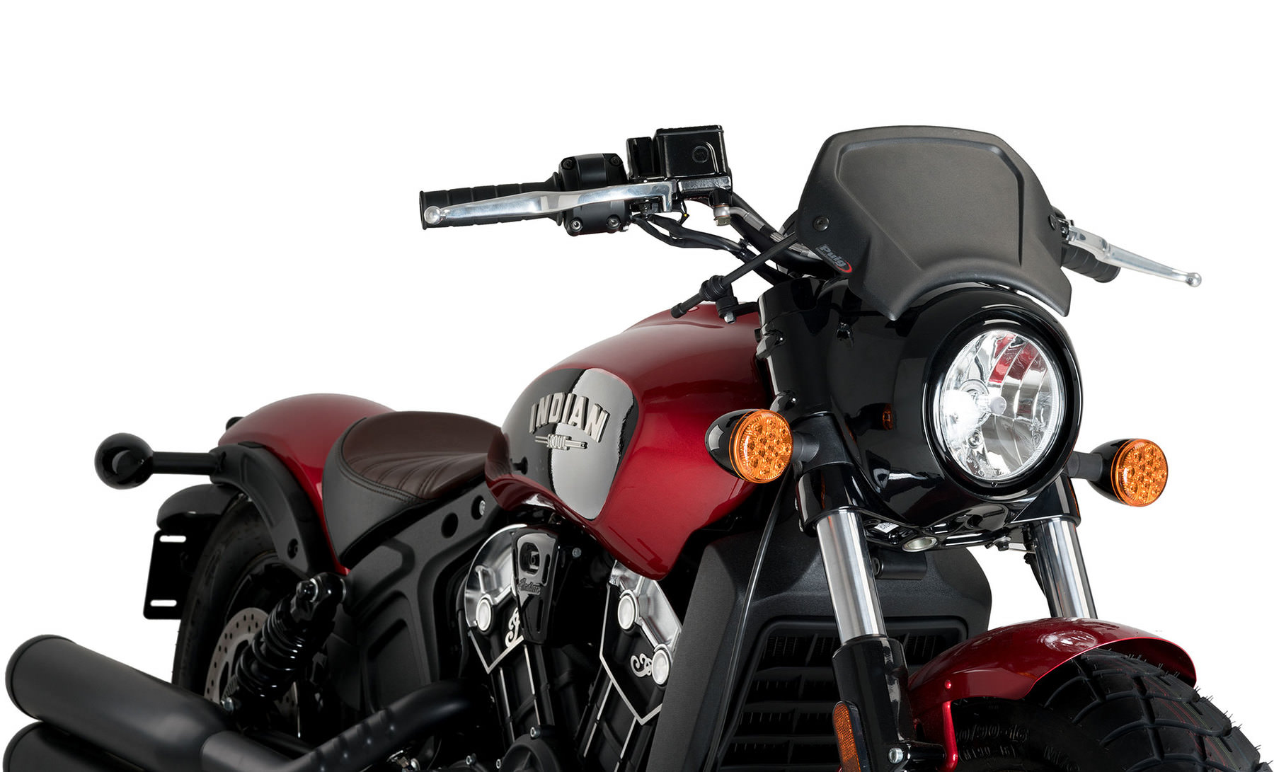 Puig Puig Front Verkleidung Aluminium schwarz, mit ABE (WS23)