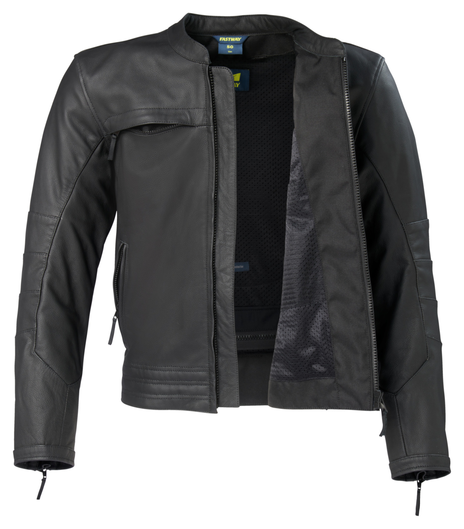 Fastway Fastway L-2201 Men’s Leather Jacket