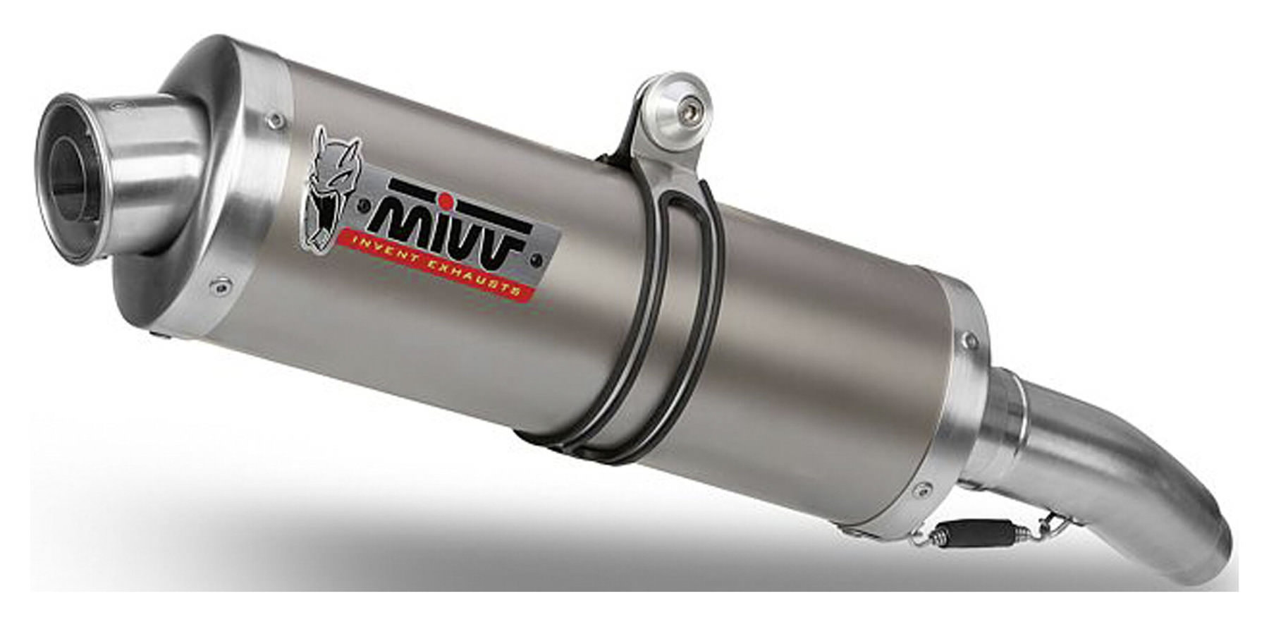 MIVV MIVV Oval Exhausts Stainl. steel, black, carbon or titanium