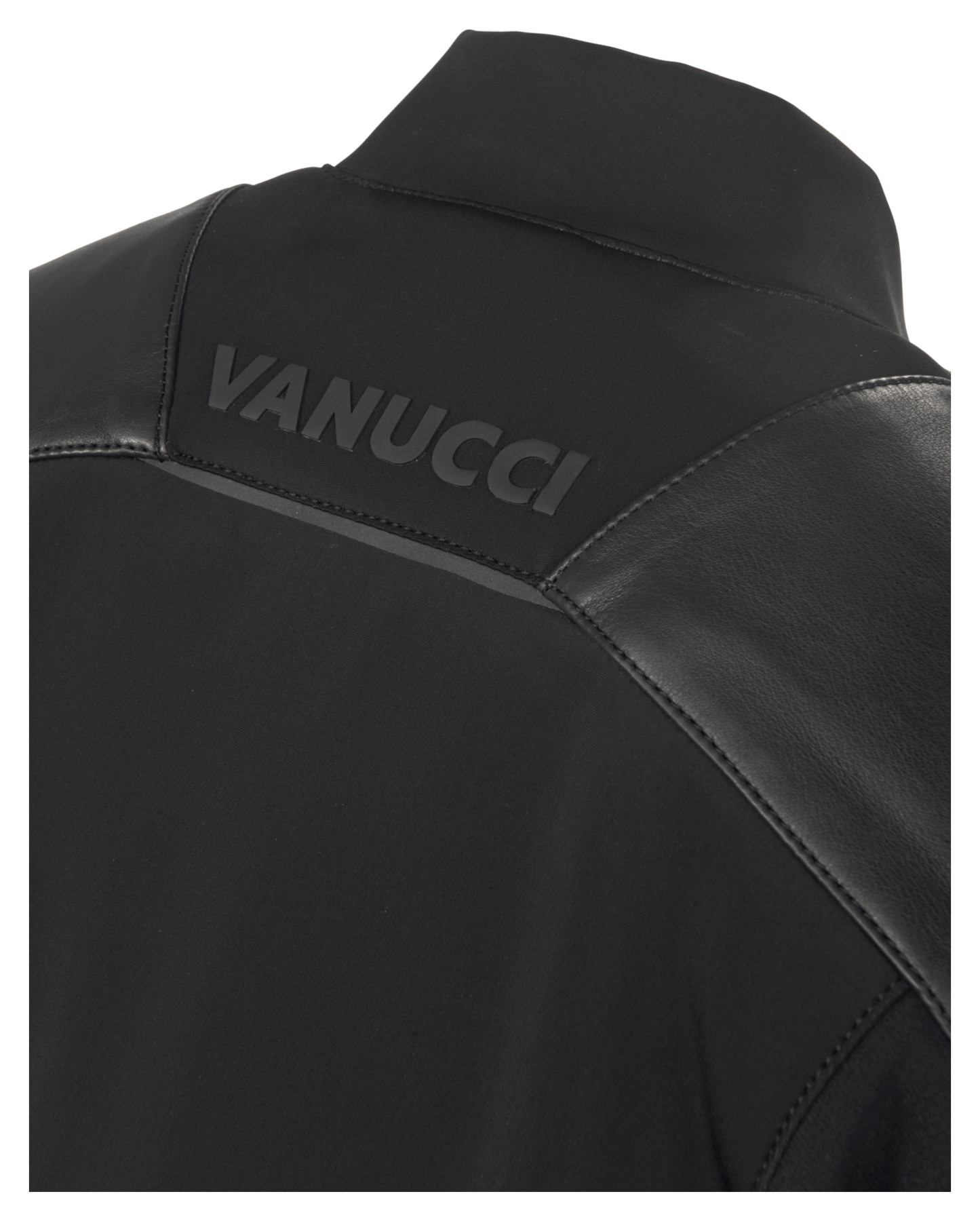 Vanucci VANUCCI VSJ-3 Ladies Leather Combi Jacket