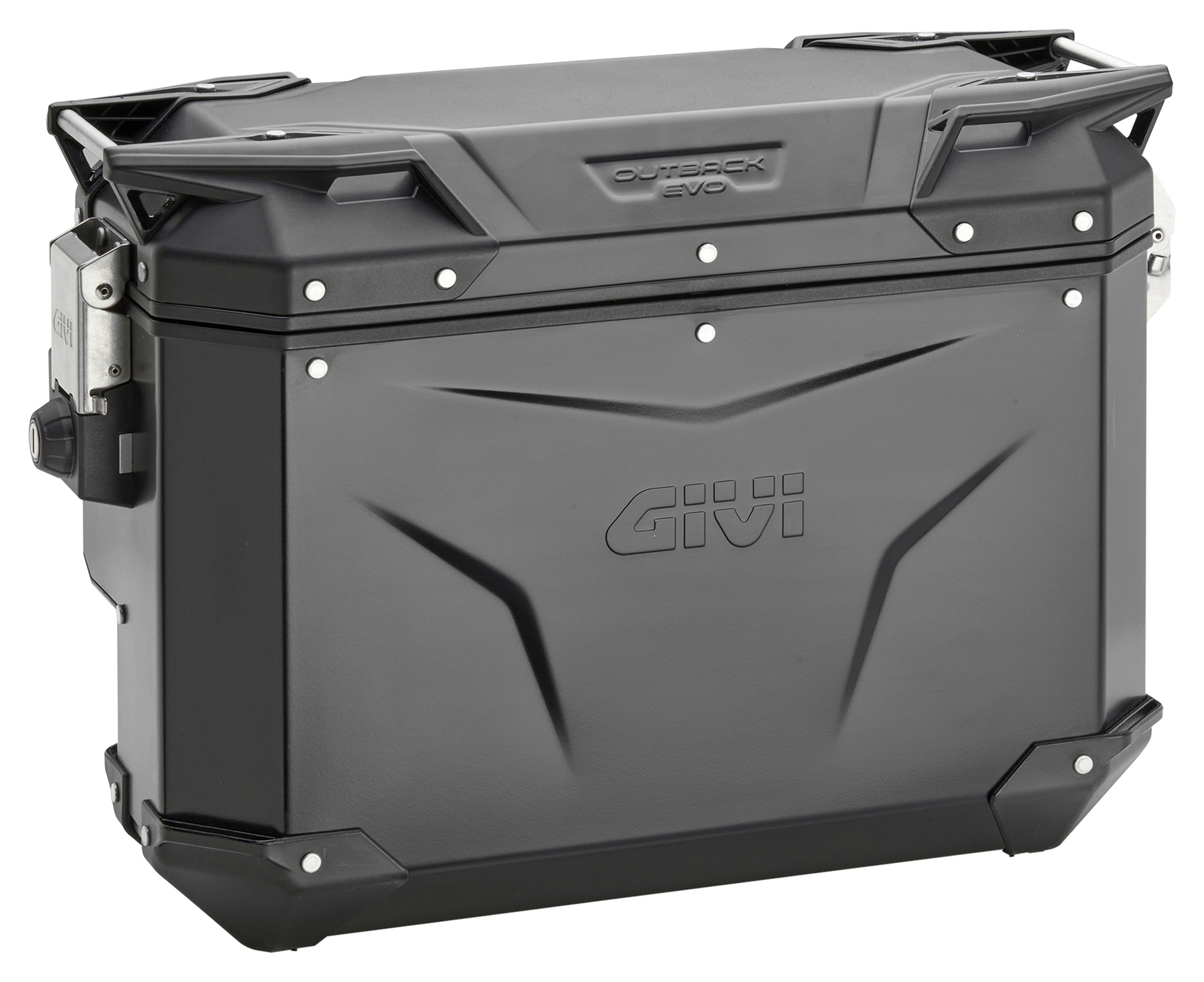 Givi Trekker Outback EVO, offset to the side