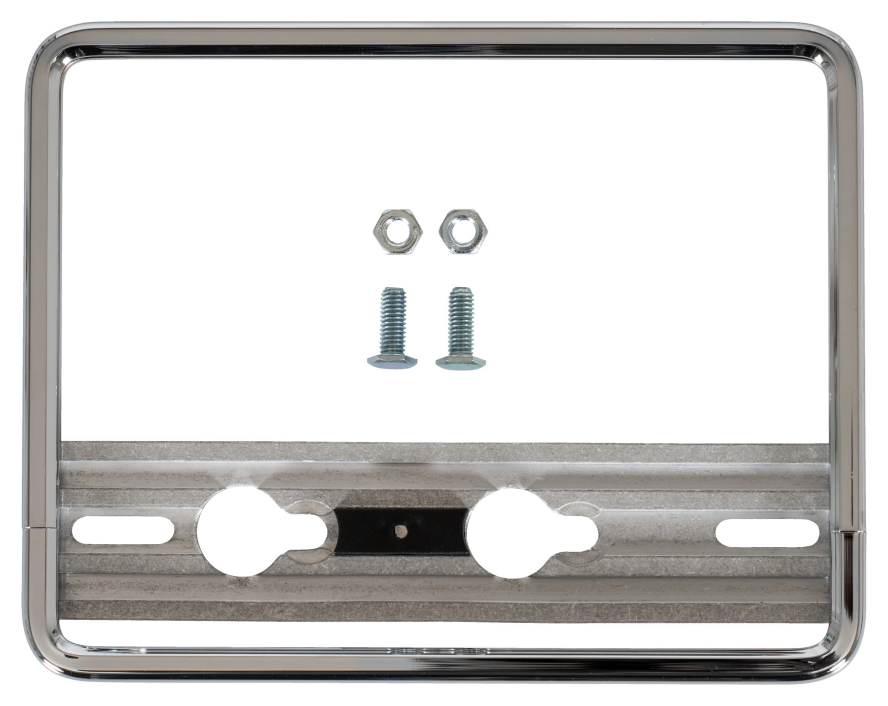 Quick-fix number frame 18 x 14 cm Chrome or black