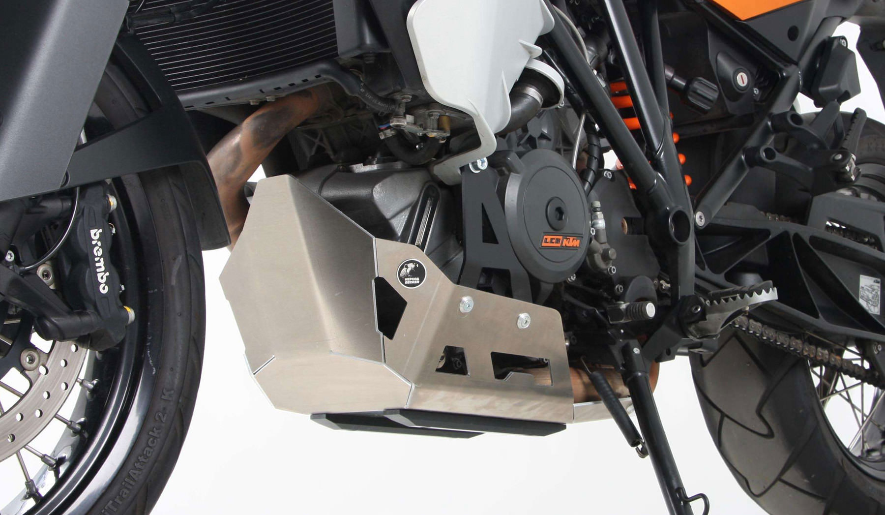 Hepco & Becker Hepco + Becker plaque sabot moteur alu pour divers modèles