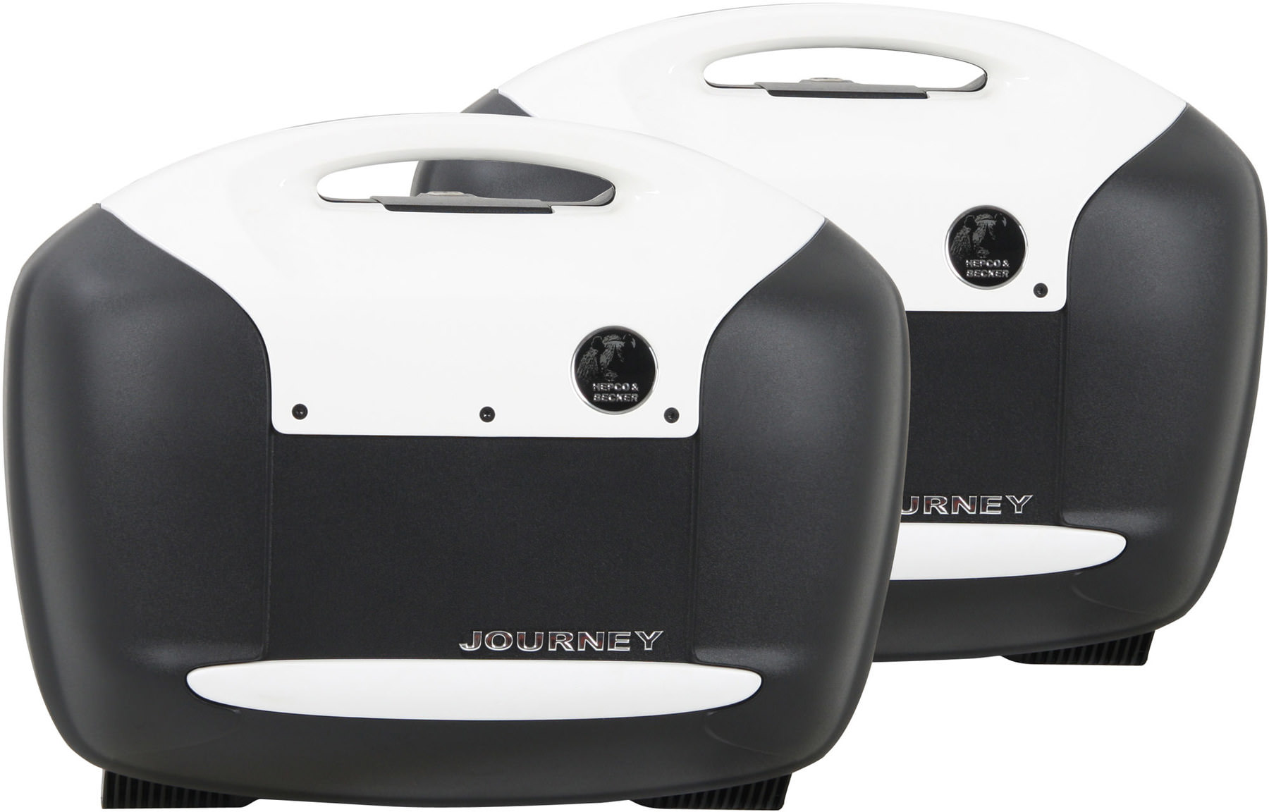 Hepco & Becker JOURNEY RECON CASE SET 42 L, BLACK/ WHITE