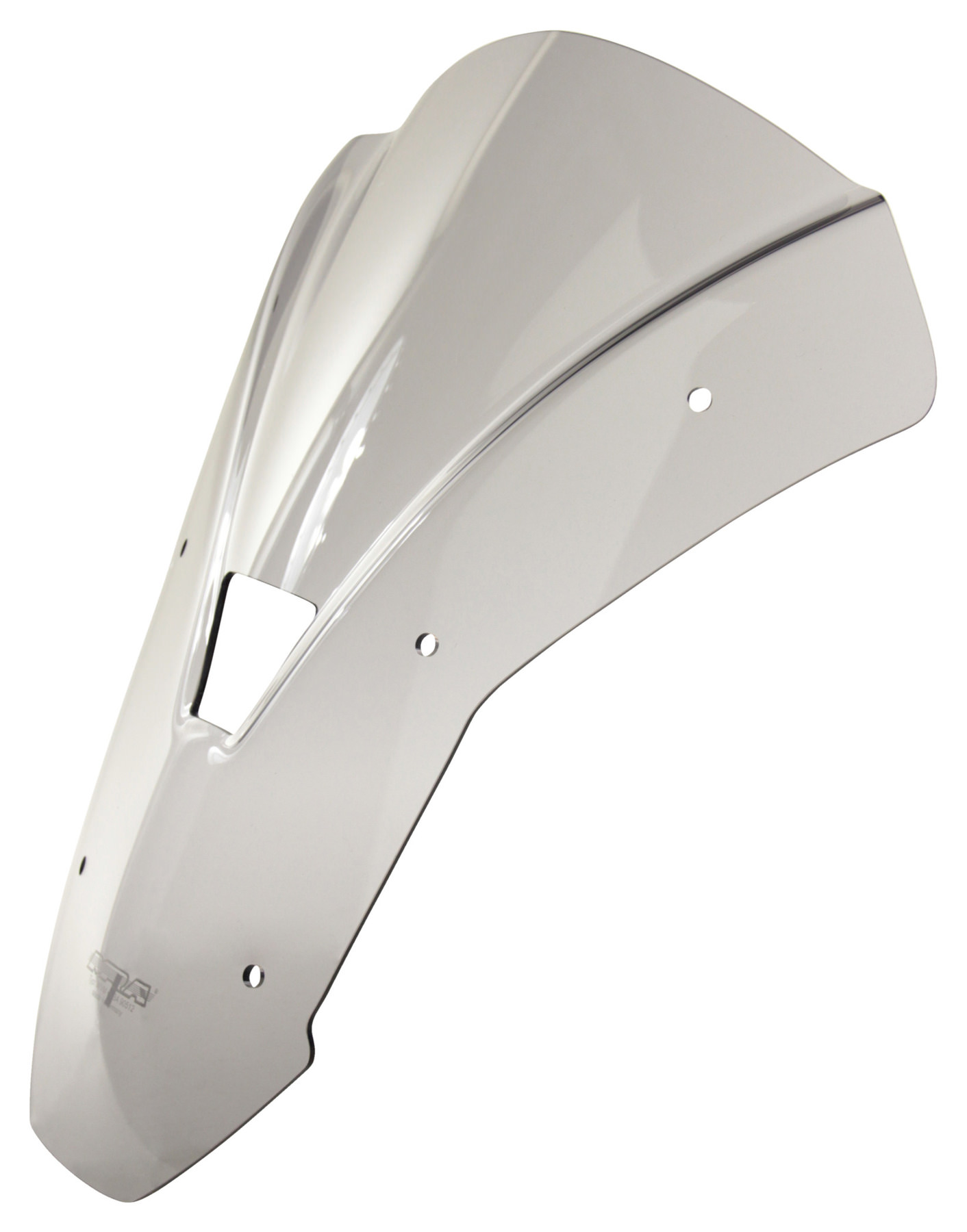 MRA MRA parabrezza sport., grigio fumo con kit di fissaggio e ABE