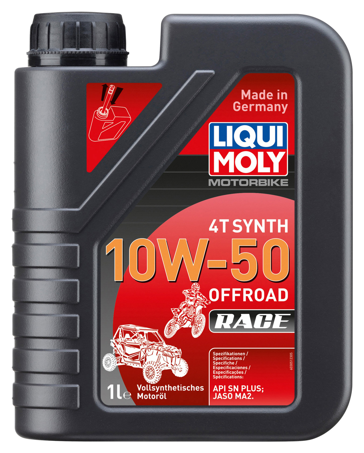 Liqui Moly LIQUI MOLY MOTORBIKE 4T SYNTH 10W-50 OFFR RACE 1L
