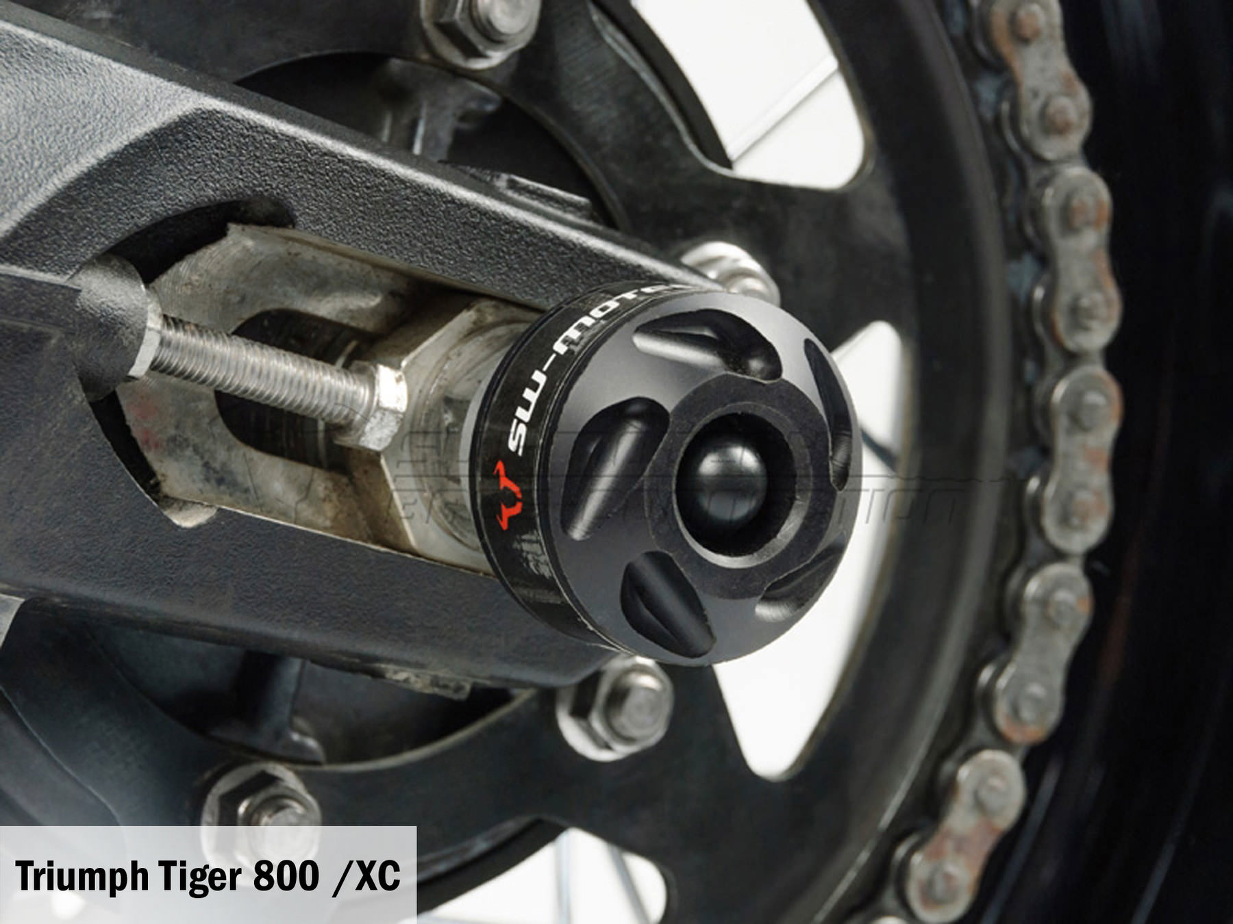 SW-Motech SW-Motech Swingarm Crashpad Kit, black