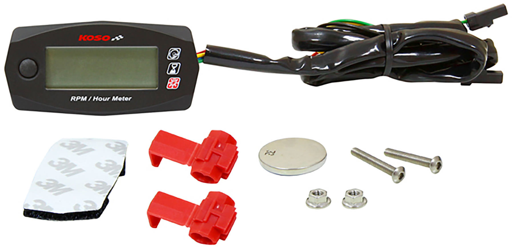 Koso COMPTEUR D'AUTONOMIE & COMPTE-TOURS KOSO MINI 4